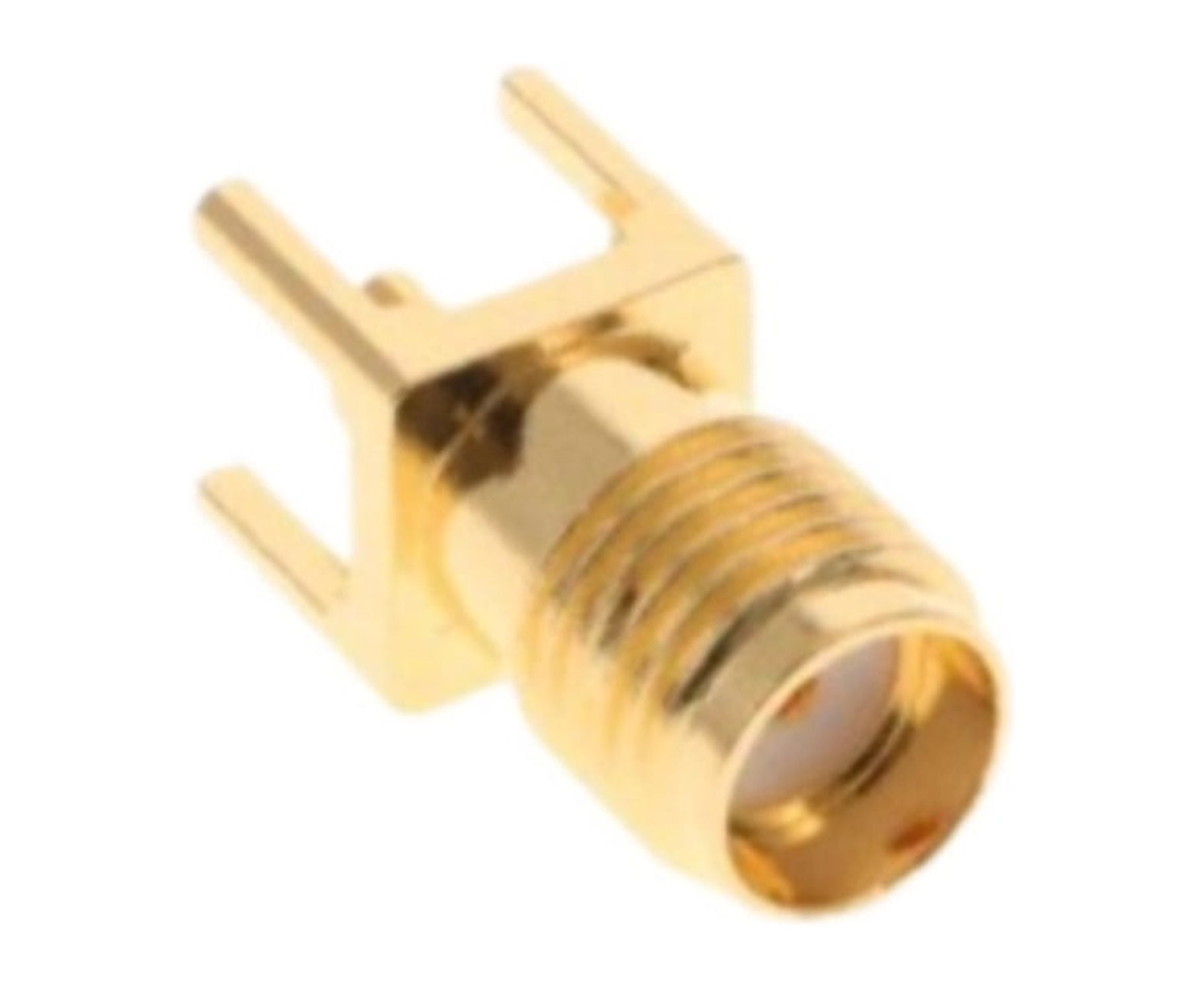 Pack of 4 5-1814832-2 SMA Connector Jack, Female Socket 50 Ohms Through ...
