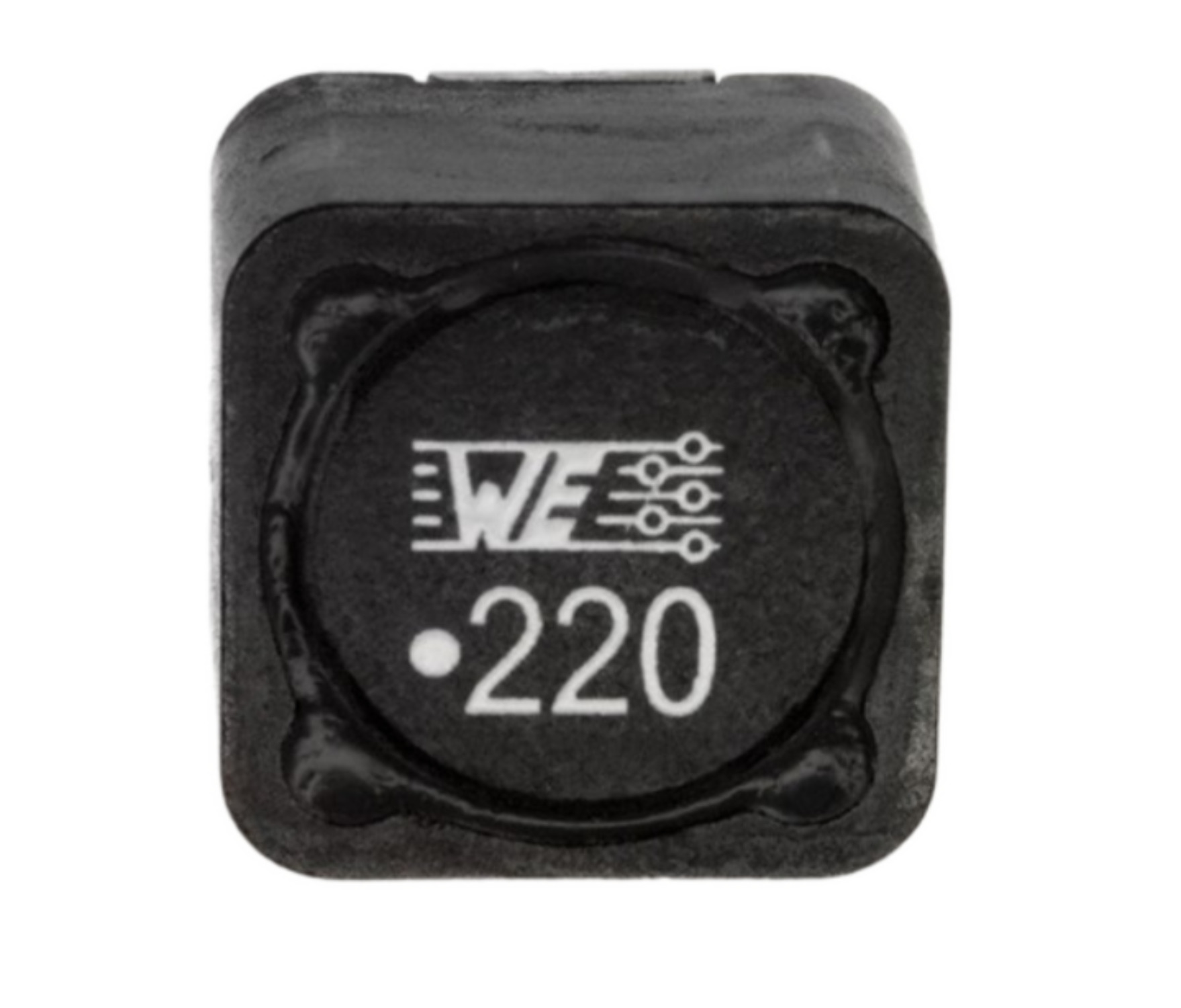 Pack of 4 744770122 Inductor 22 µH Shielded Drum Core, Wirewound ...