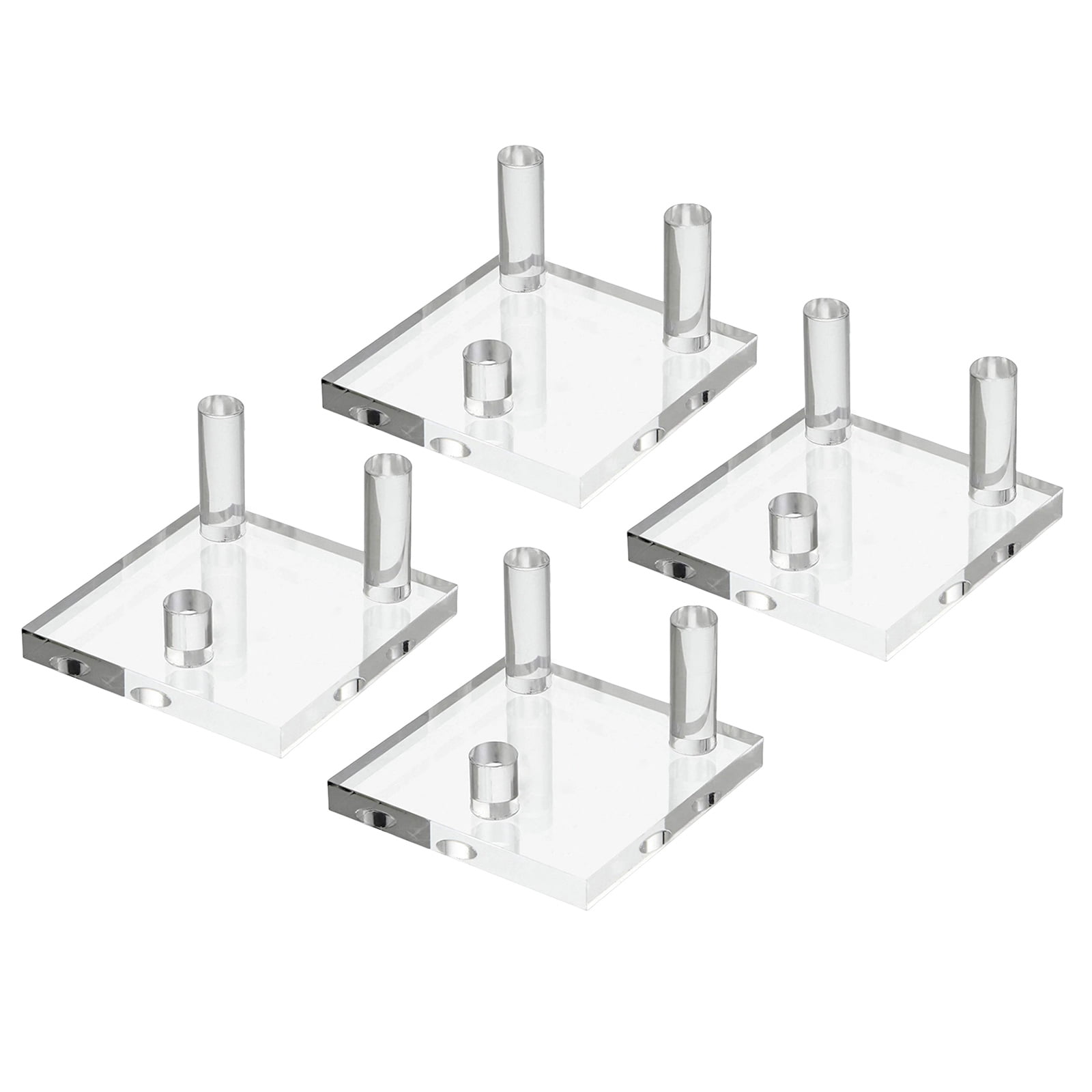Pack of 4 Acrylic Display Cradles for Artwork and Pottery Minerals ...