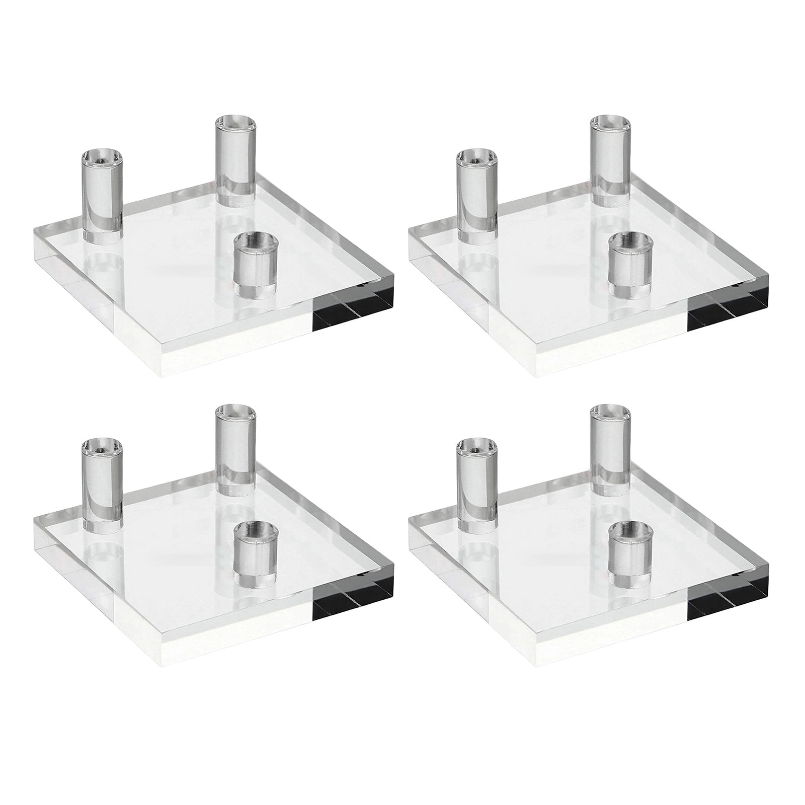 Pack of 4 Acrylic Display Cradles for Artwork and Pottery Minerals ...