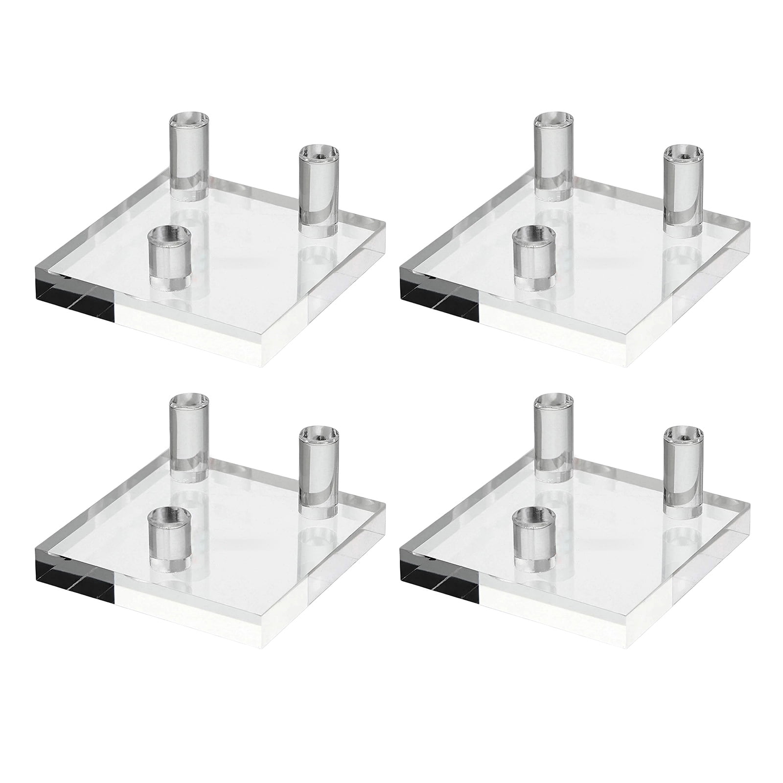Pack of 4 Acrylic Display Cradles for Artwork and Pottery Minerals ...