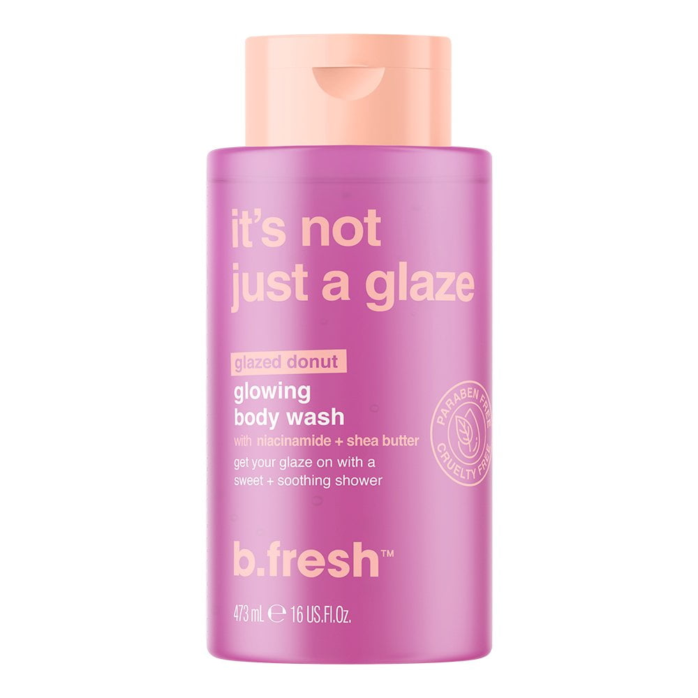 Pack of 4 B Fresh Glowing Body Wash - It's Not Just a Glaze - 16 oz ...