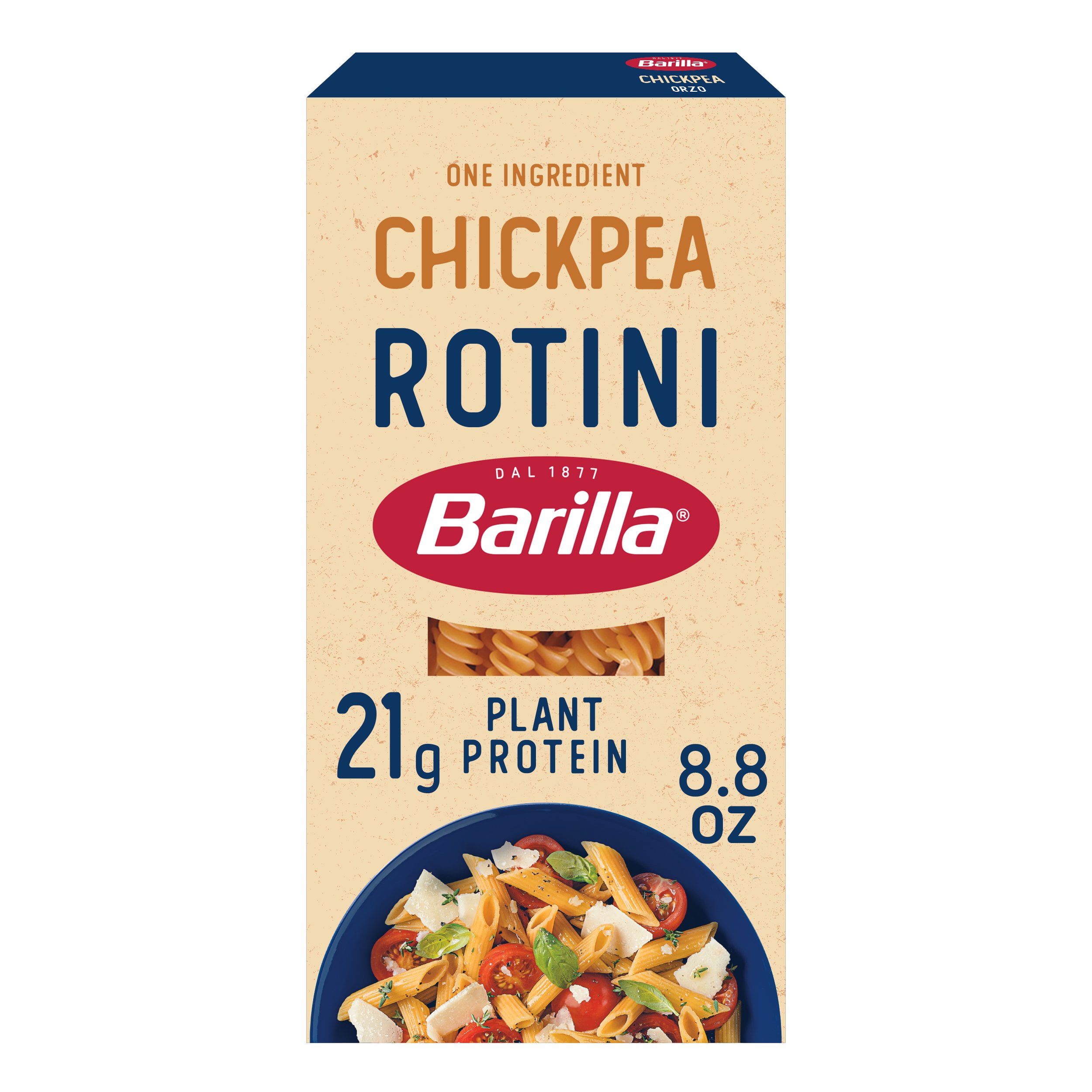 Pack of 4 Barilla 12g Protein Chickpea Rotini Pasta - 8.8 oz - Package ...
