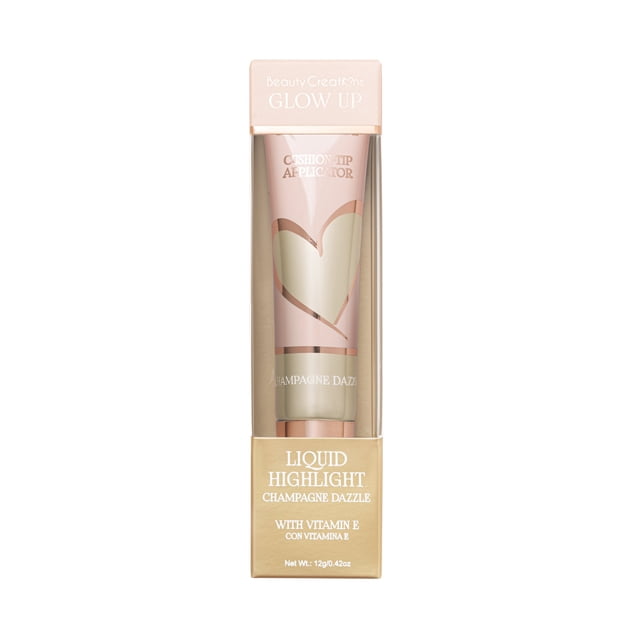 Pack of 4 Beauty Creations Glow Up Liquid Highlight - Champagne Dazzle ...