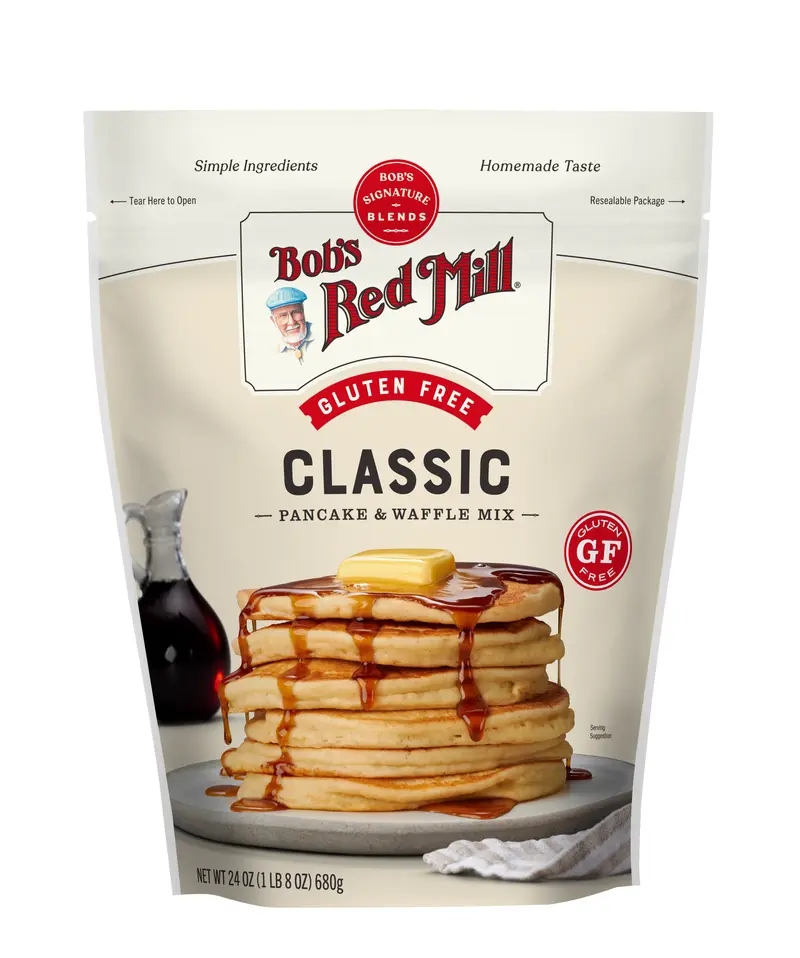 Pack of 4, Bobs Red Mill Gluten Free Pancake Mix, 24 oz - Walmart.com