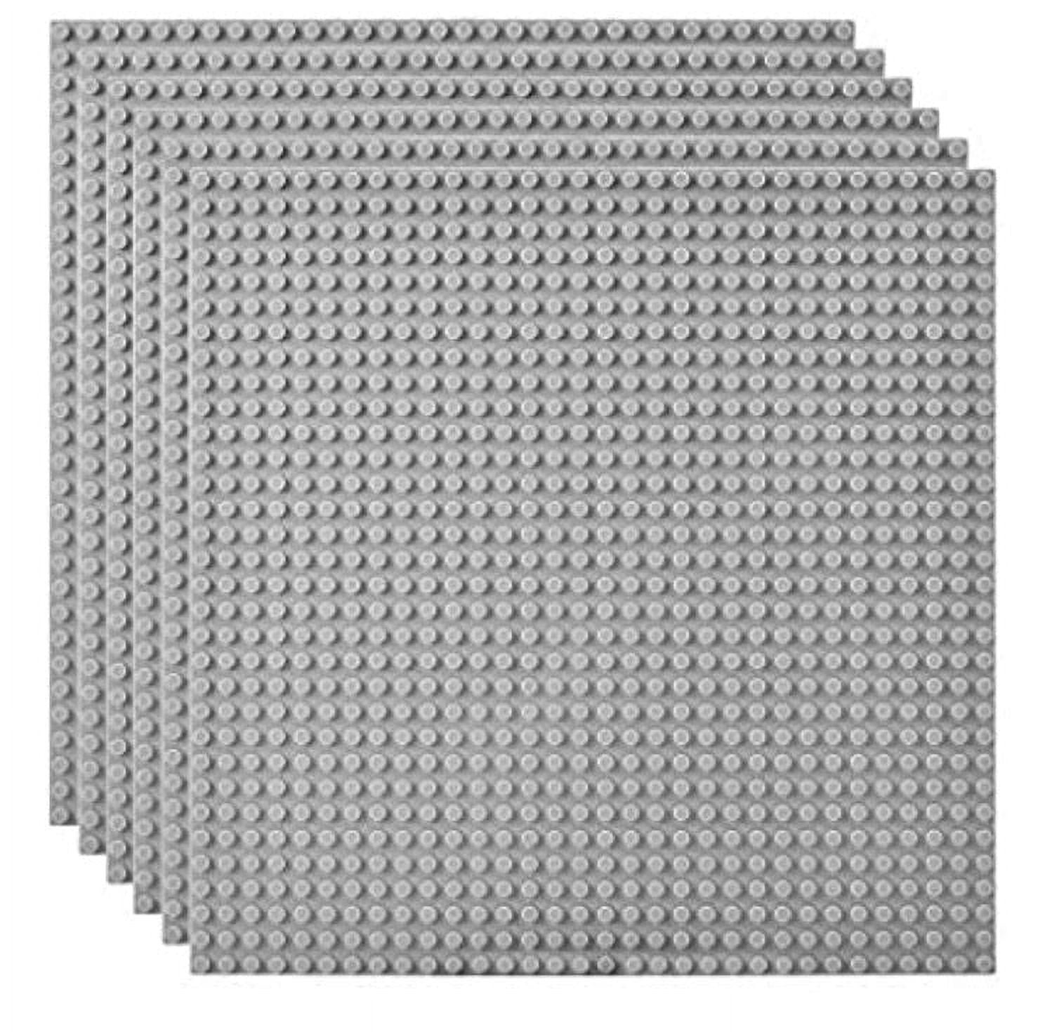 Pack of 4 Building Blocks Gray Baseplates Baseplates Building Blocks ...