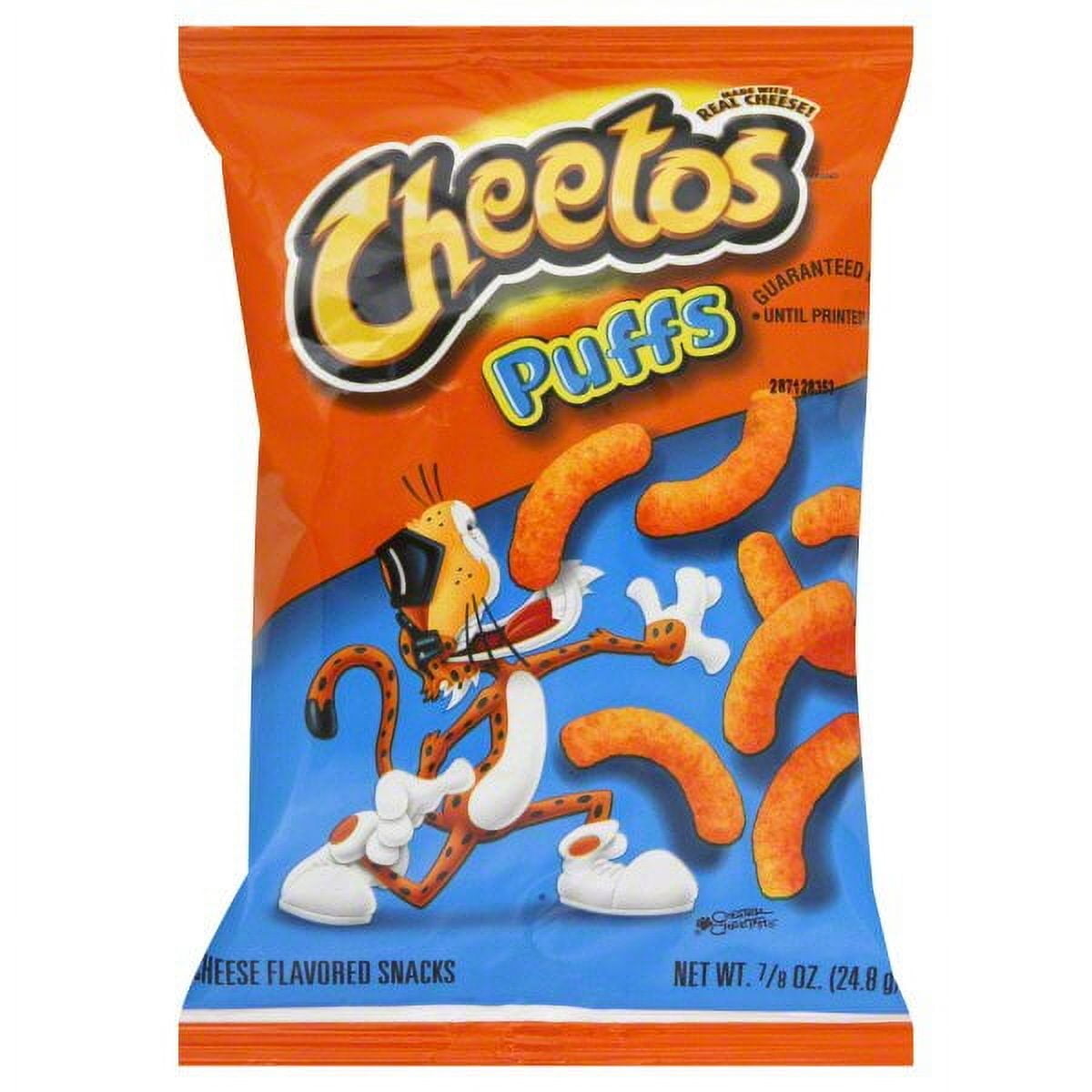 Pack of 4 Cheetos Puffs Cheese-Flavored Snacks - .87 oz - Package may ...