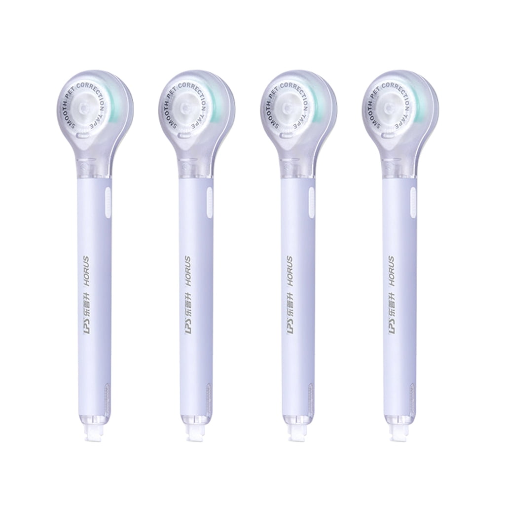 Pack of 4 Correction Tape White Out Tape Corrective Tape Eraser for ...