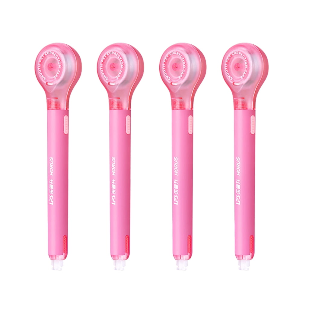 Pack of 4 Correction Tape White Out Tape Corrective Tape Eraser for ...