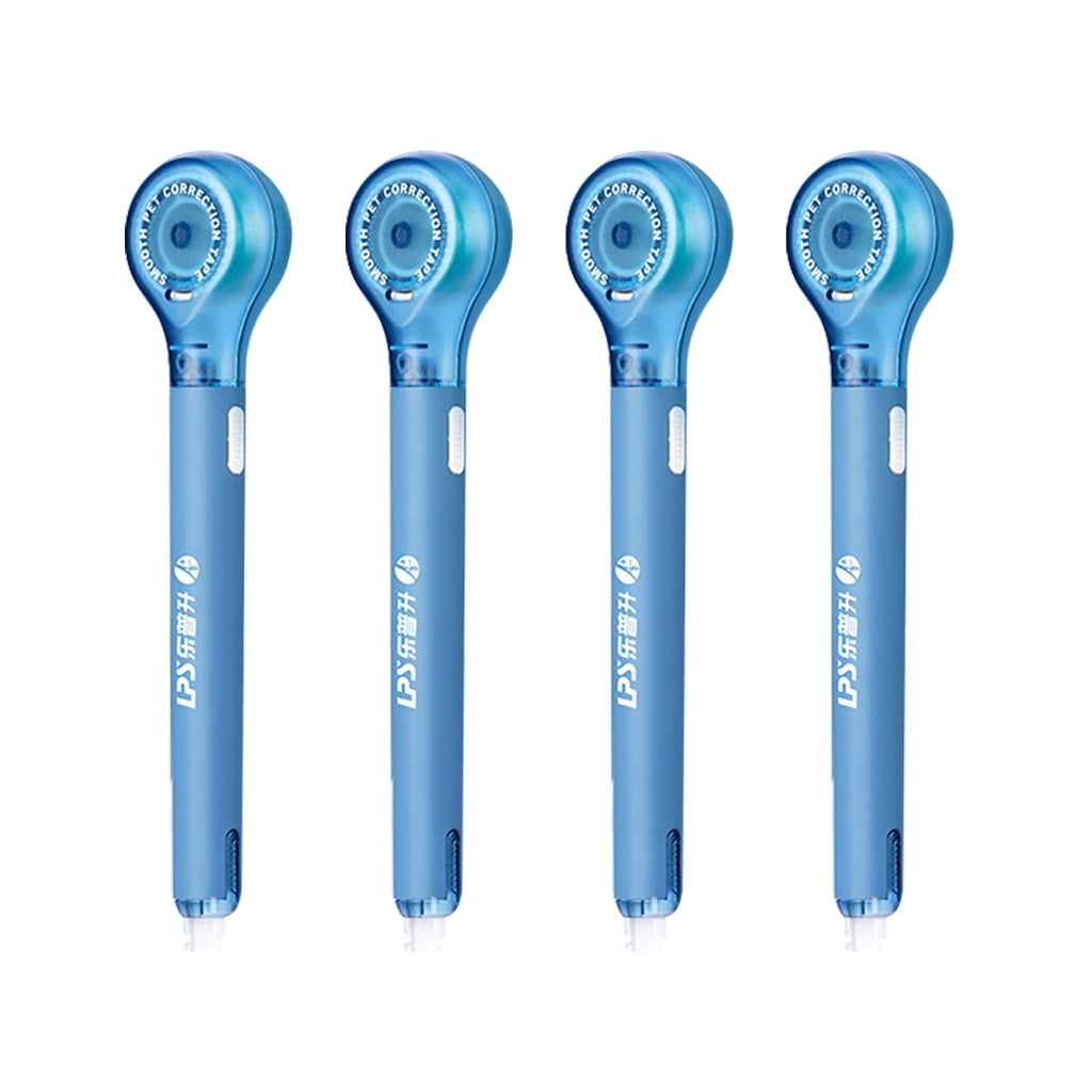 Pack of 4 Correction Tape White Out Tape Corrective Tape Eraser for Note Taking - Walmart.com