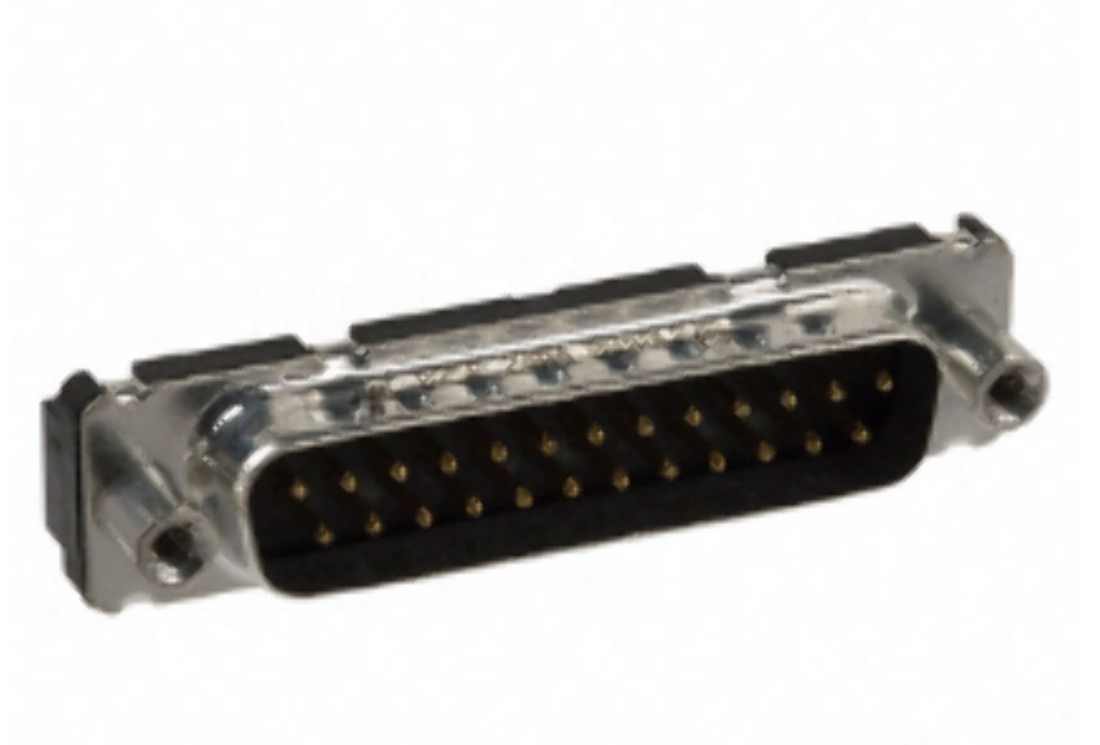 Pack of 4 D25P24A4GV00LF Connector 25 Position D-Sub Plug, Male Pins ...