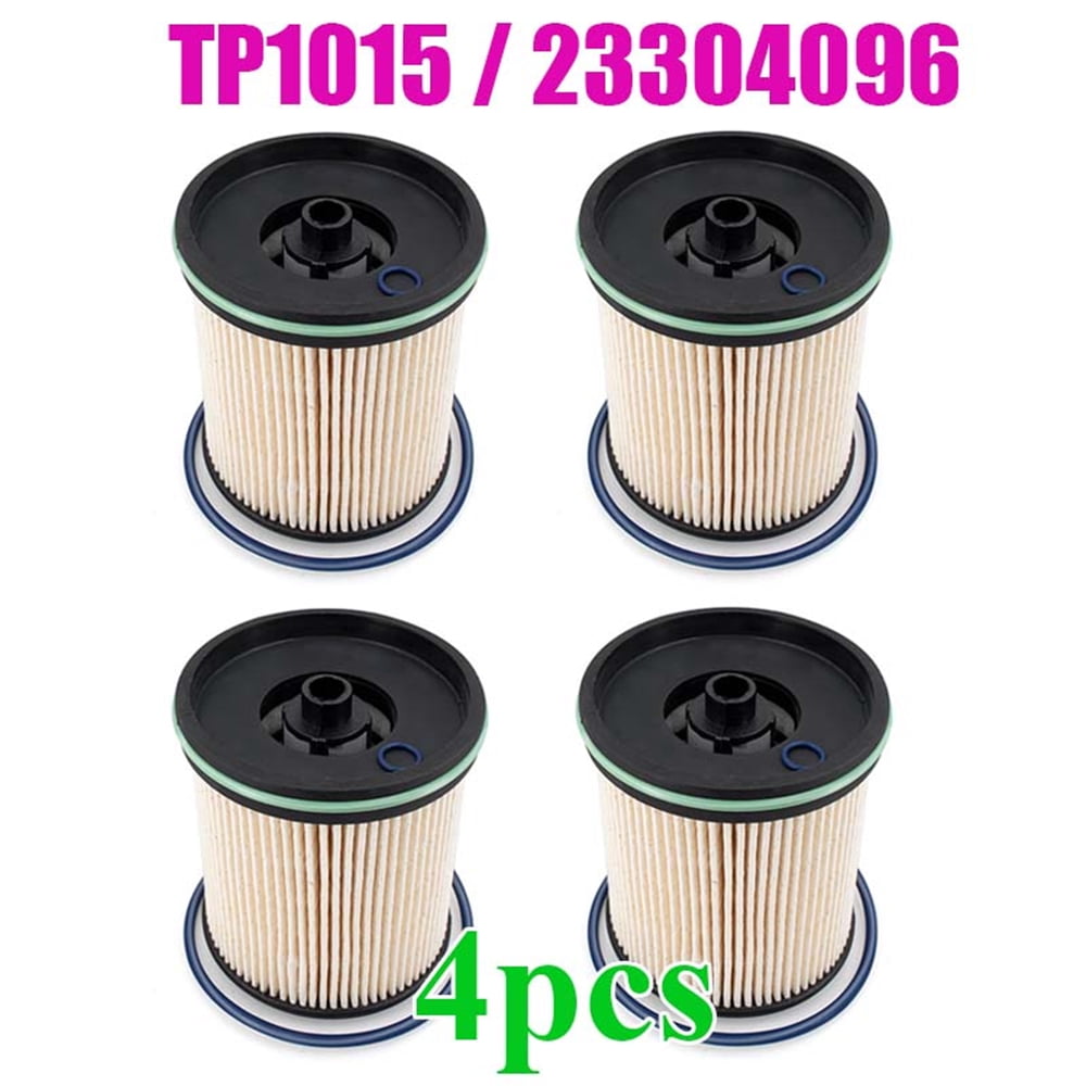 Pack of 4 Fuel Filter Kit & Gaskets 23304096 TP1015 for Chevrolet GMC ...