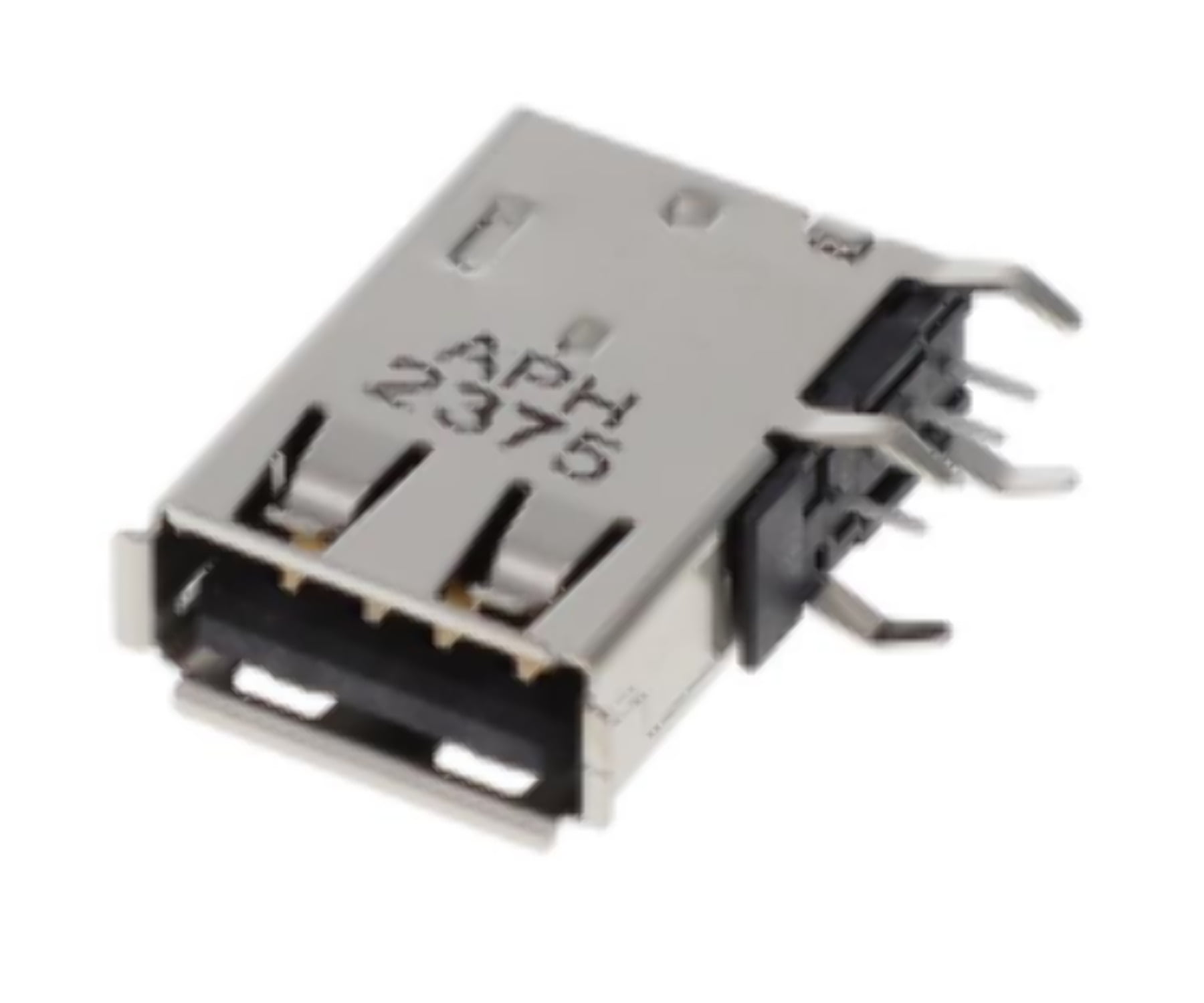 Pack of 4 GSB19111KHR Connector USB-A (USB TYPE-A) USB 2.0 Receptacle 4 ...