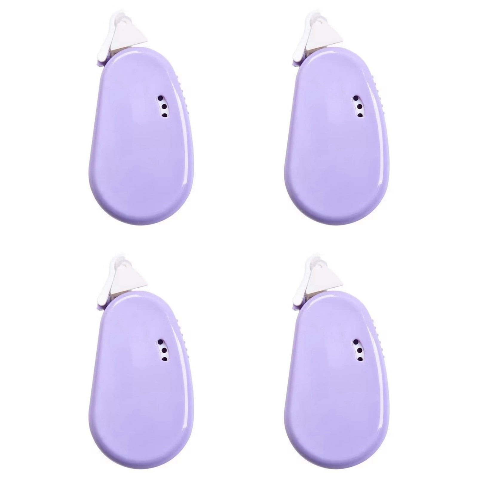 Pack of 4 Glue Rollers 6mm x 6m Double Sided Tape Roller Diamond Shaped ...