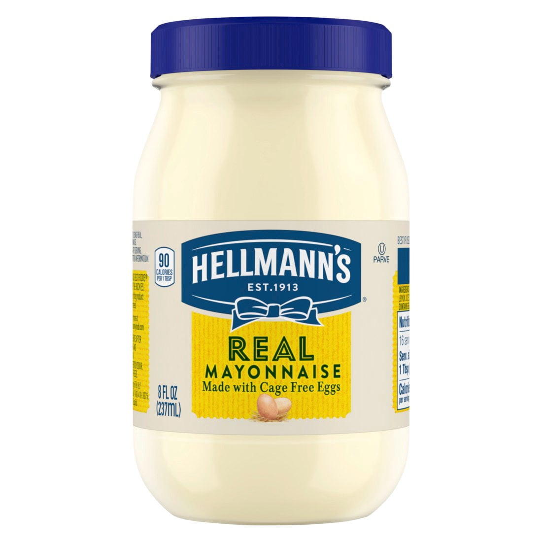 Pack of 4 Hellmann's Real Mayonnaise - 8 oz - Package may vary ...