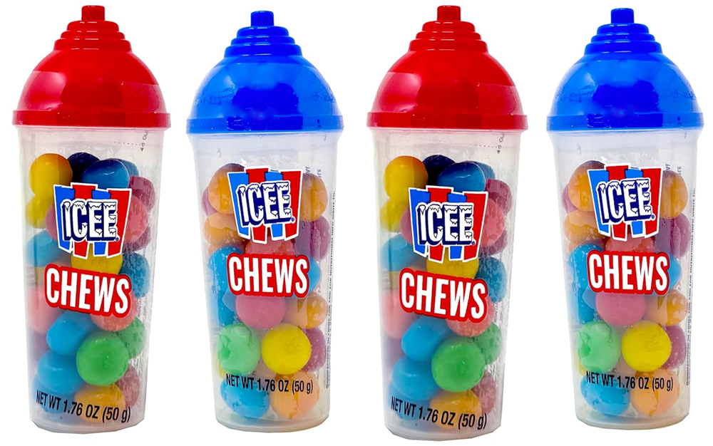 Pack of 4- Icee Chews Chewy Candy Mixed Fruit Flavors - Walmart.com