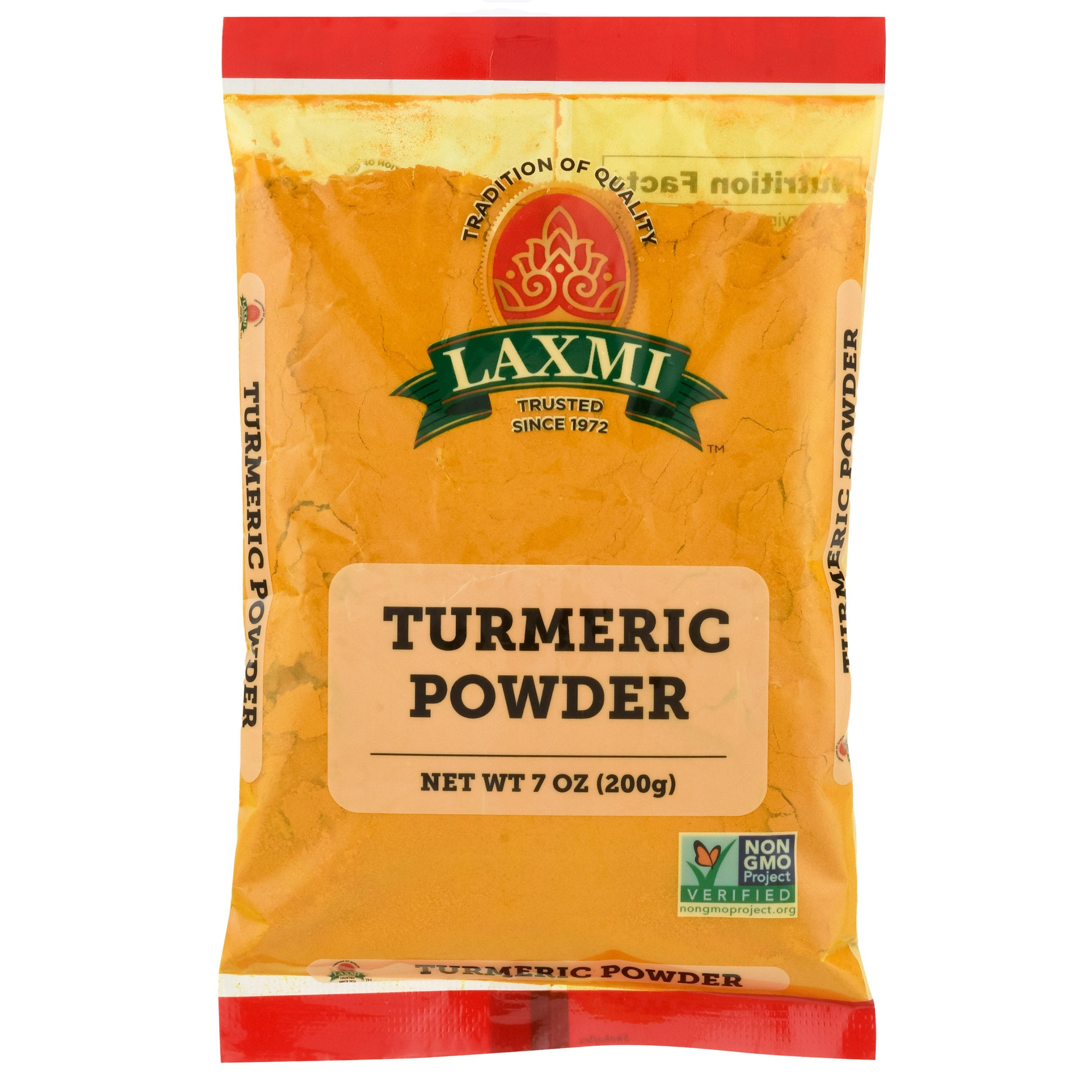 Pack of 4 Laxmi Turmeric Powder - 7 oz - Package may vary - Walmart.com