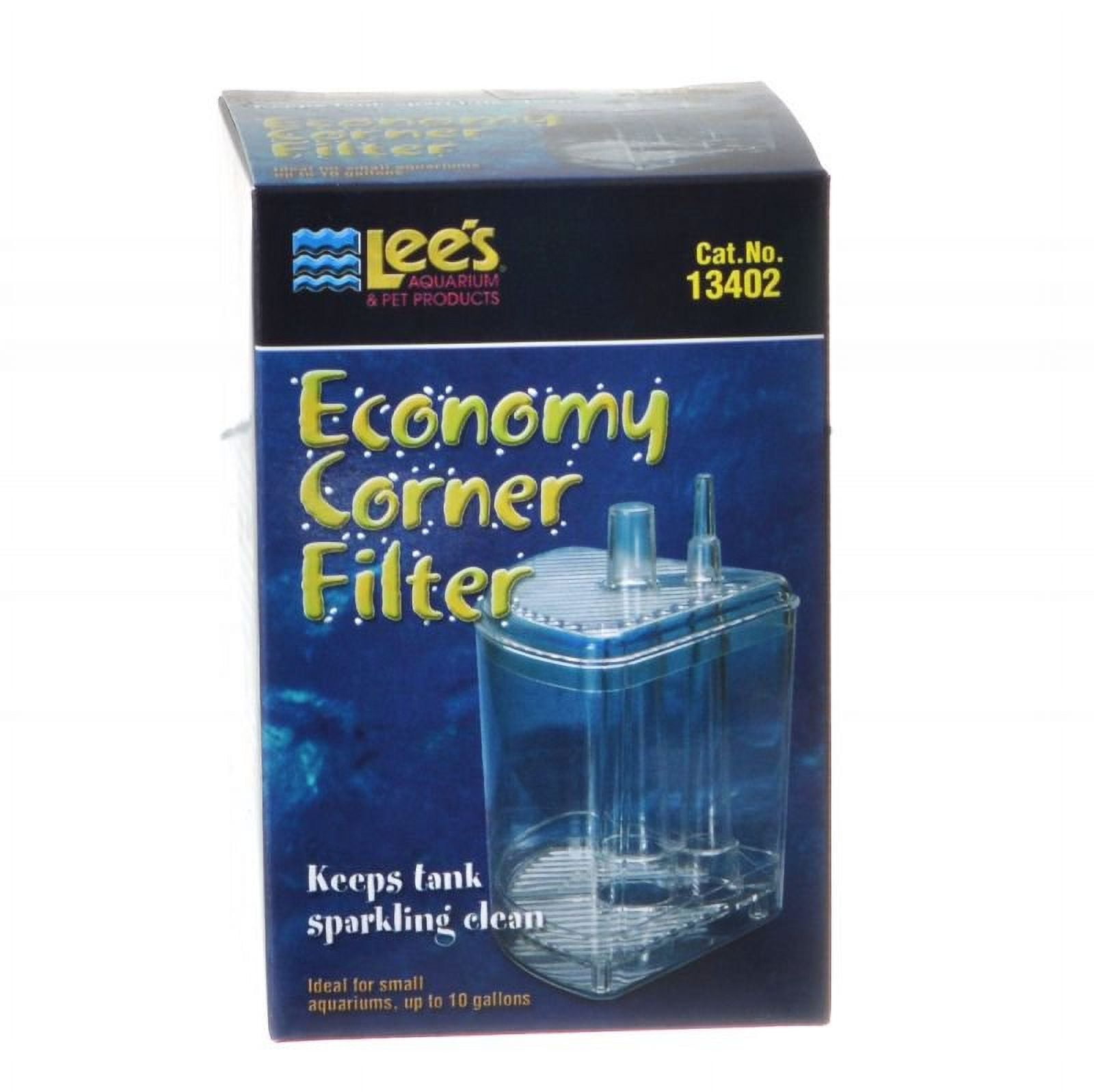 [Pack of 4] Lees Economy Corner Filter for Small Aquariums 1 count ...