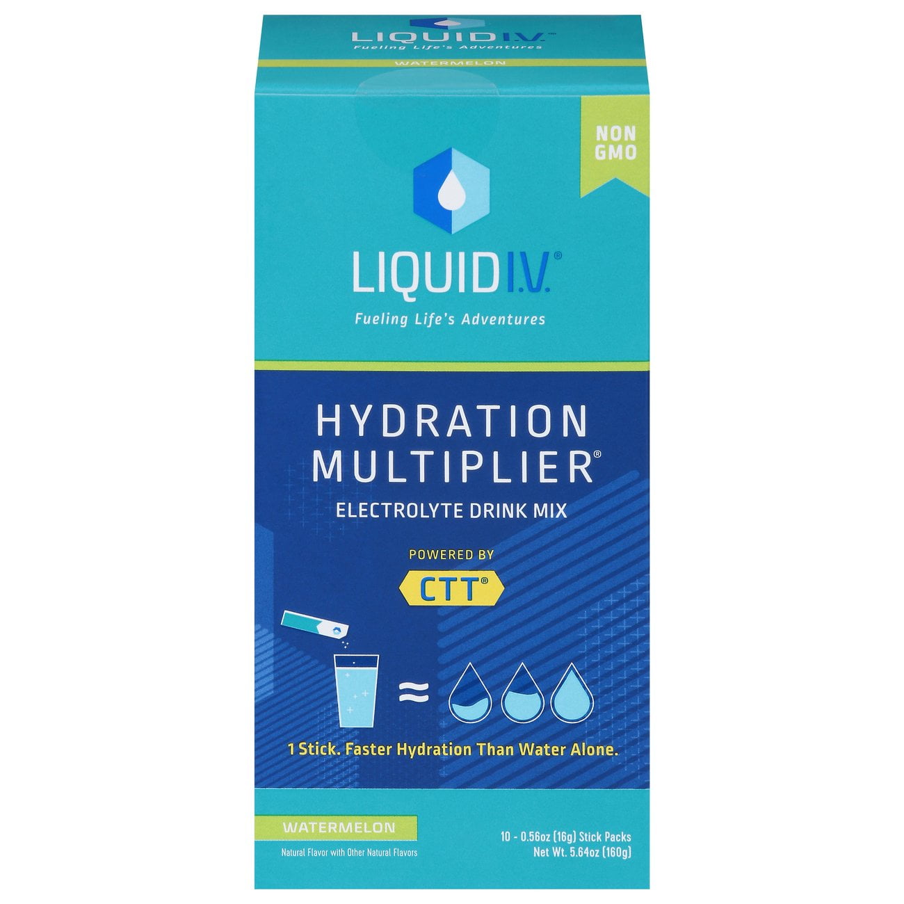 Pack of 4 Liquid I.V. Hydration Multiplier Electrolyte Drink Mix Packs ...