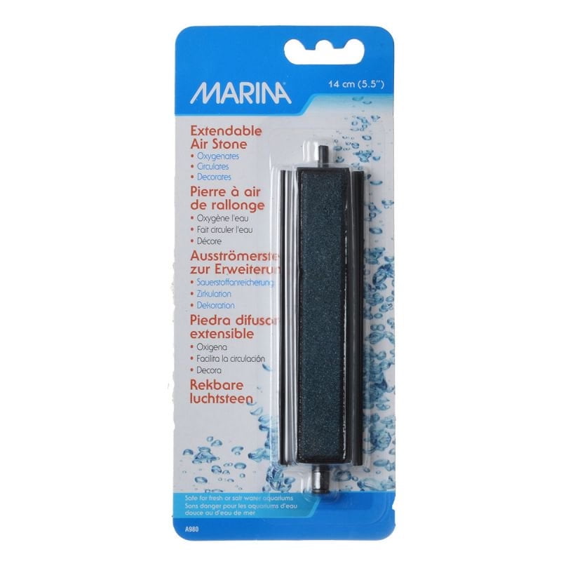 [Pack of 4] Marina Extendable Air Stone for Aquariums 5" - 1 count ...