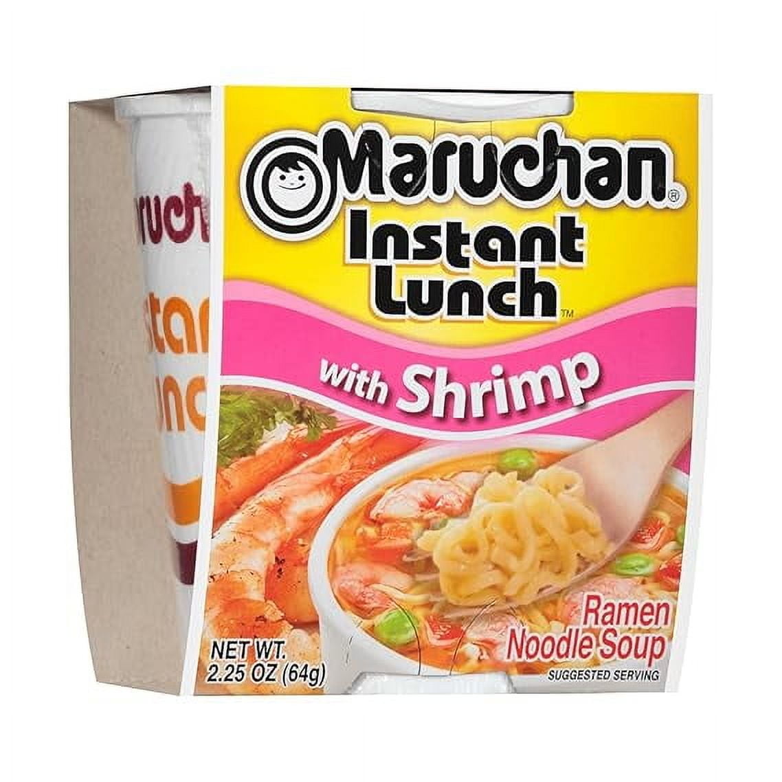 (Pack of 4) Maruchan Shrimp Ramen Noodle Soup, 2.25 Oz - Walmart.com
