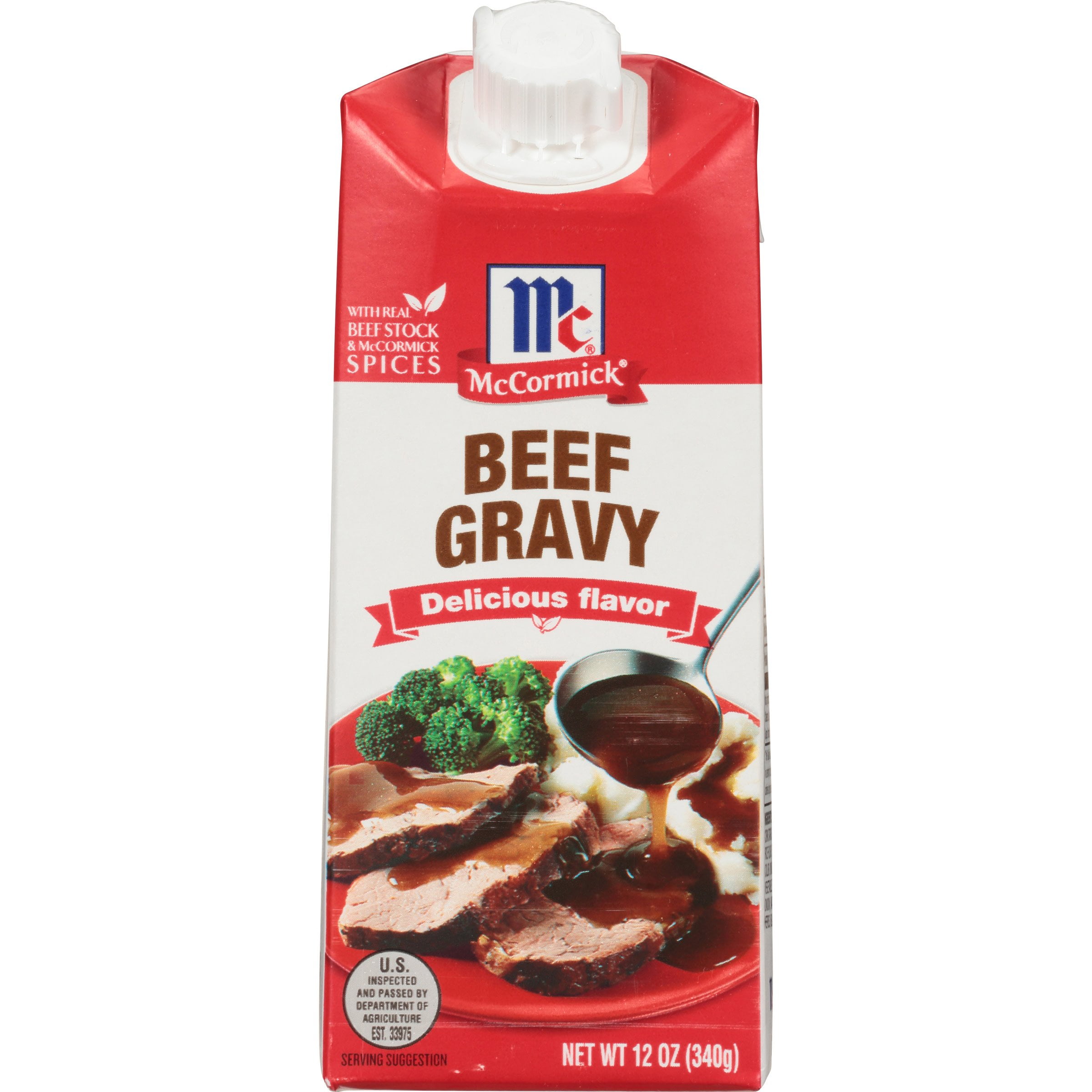 Pack of 4 McCormick Beef Gravy - 12 oz - Package may vary - Walmart.com