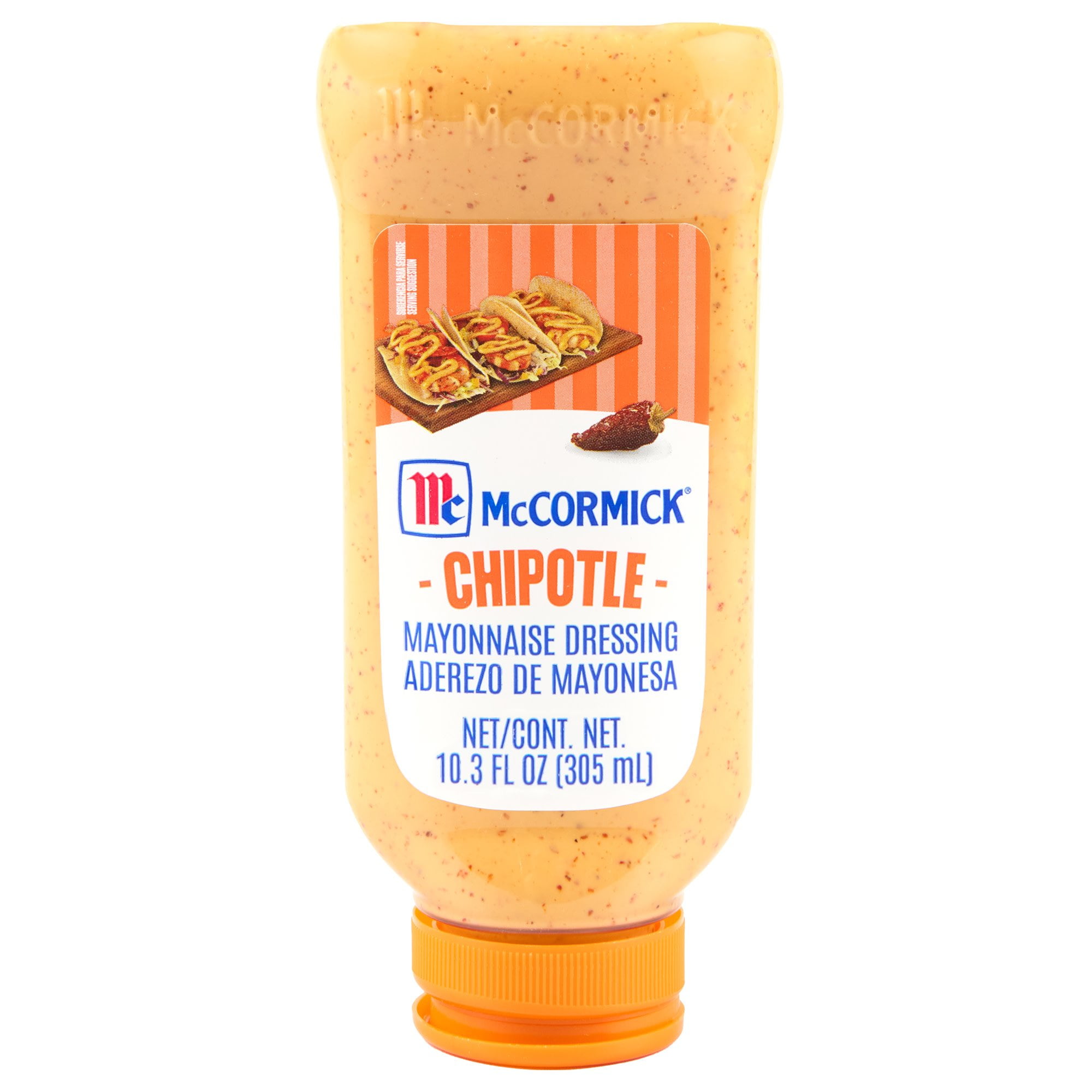 Pack of 4 McCormick Mayonnaise Dressing - Chipotle - 10.3 oz - Package ...