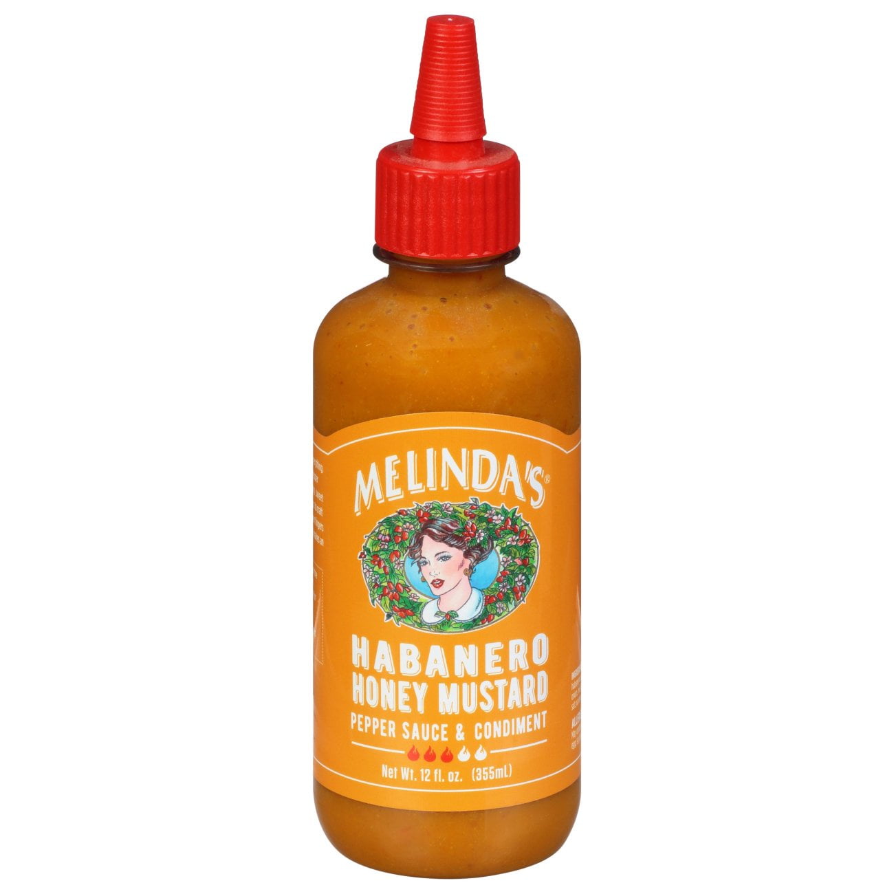 Pack of 4 Melinda's Habanero Honey Mustard - 12 oz - Package may vary ...