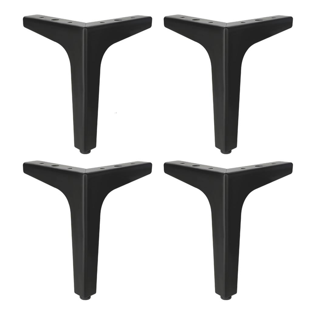 Pack of 4 Metal Cabinet Feet High Strength Metal Furniture Feet ...