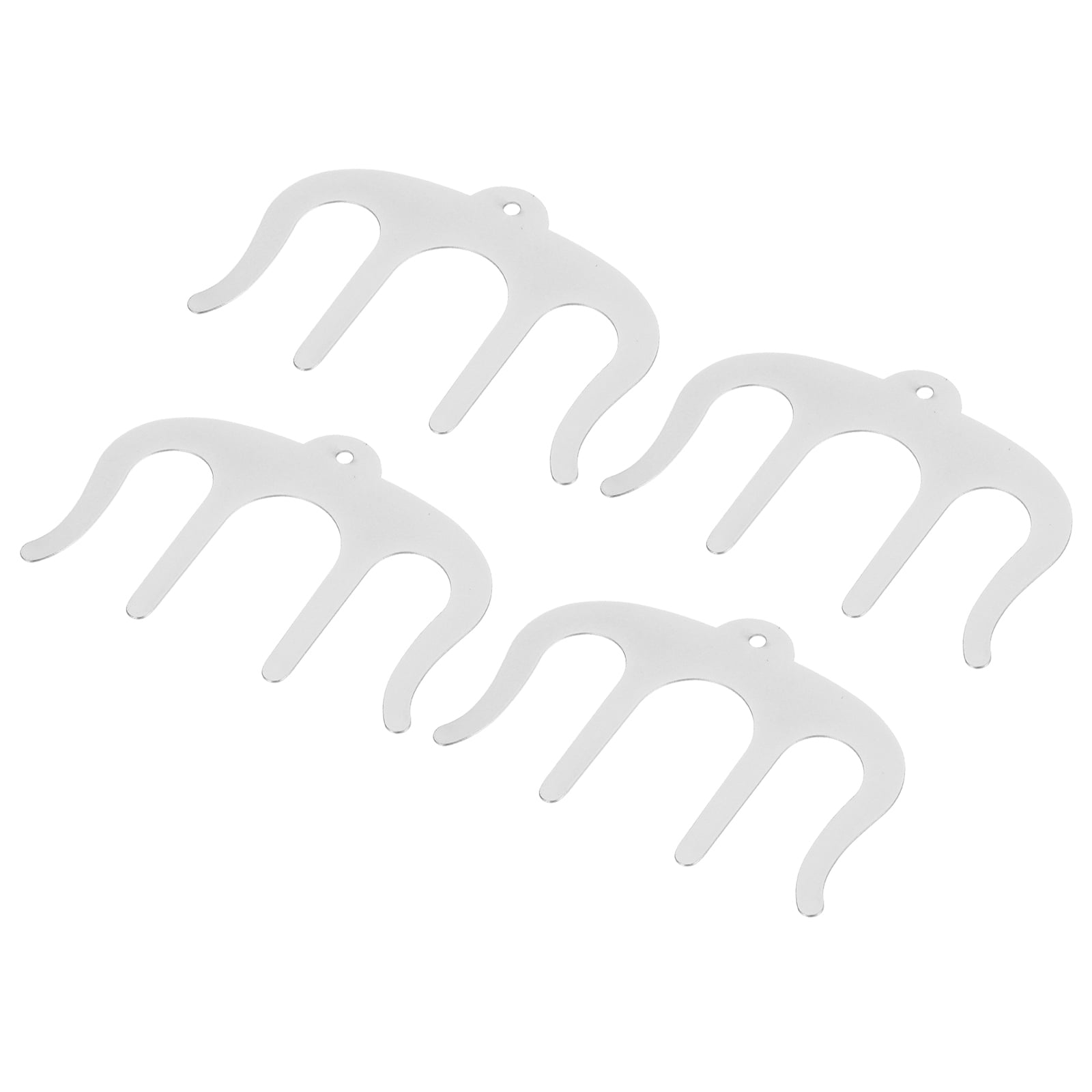 Pack of 4 Metal Music Book Clip and Page Holder for Sheet Music Stands ...