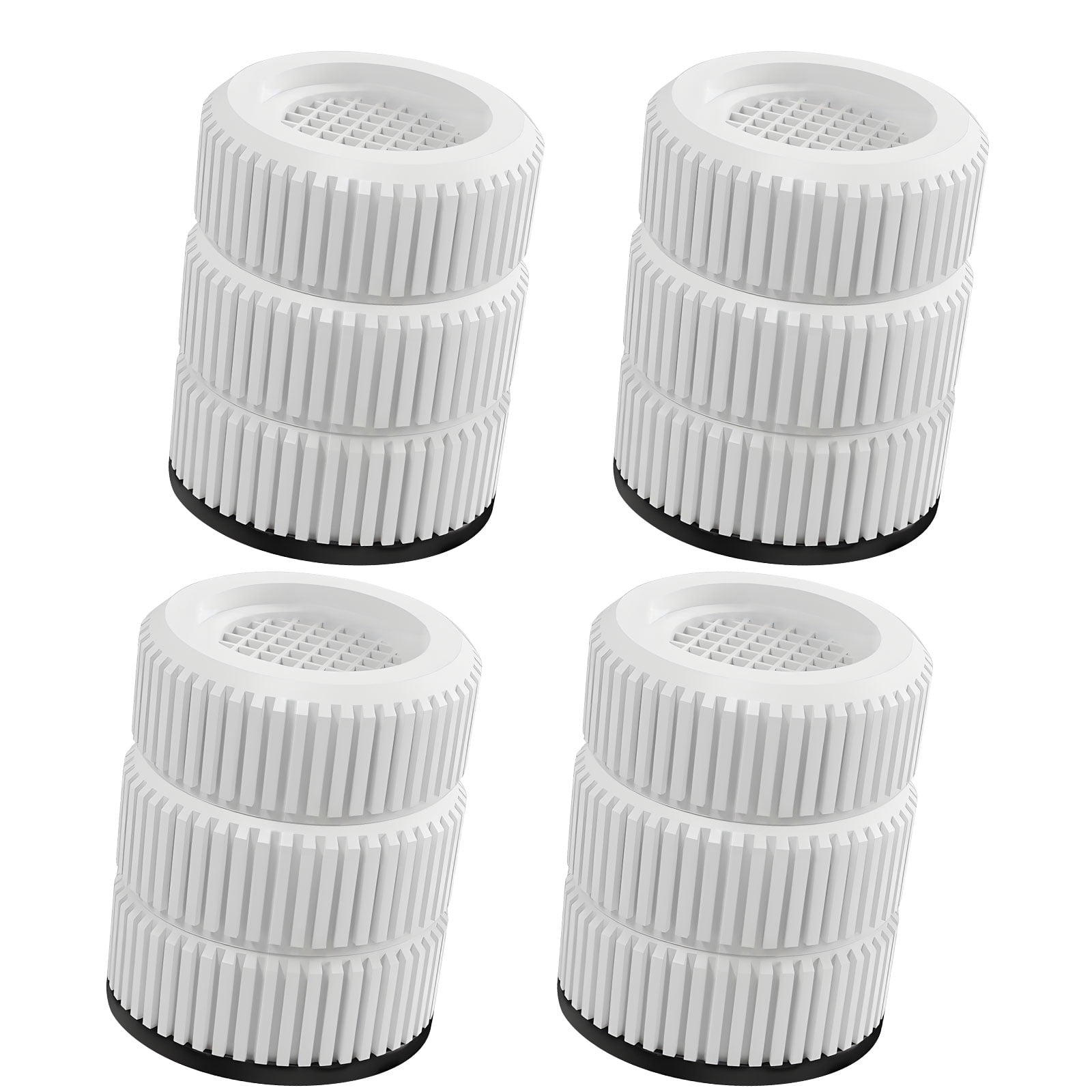 Pack of 4 Modifiable Leveling Feet with Anti-Slip for Furniture ...