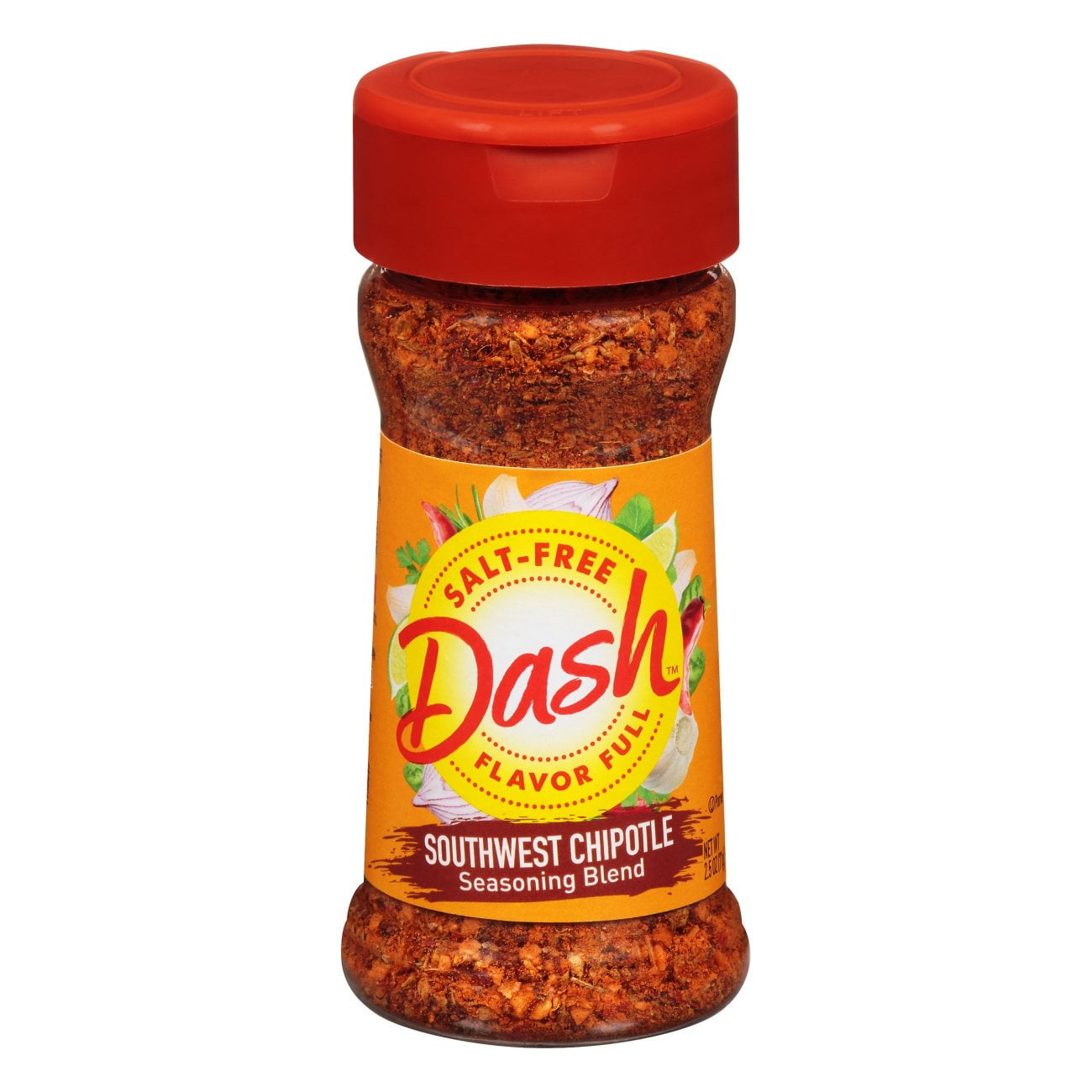 Pack of 4 Mrs. Dash Salt-Free Southwest Chipotle Seasoning Blend - 2.5 ...
