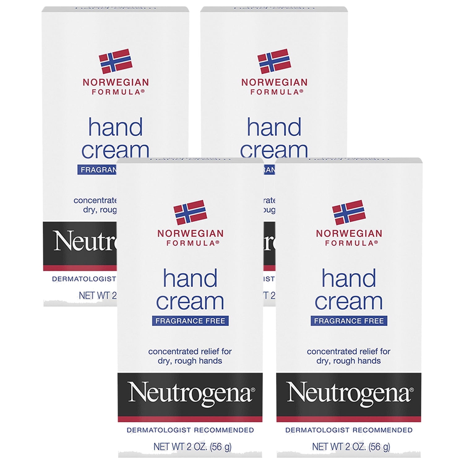 Neutrogena Unscented Moisturizer, Norwegian Formula Hand Cream For Dry ...