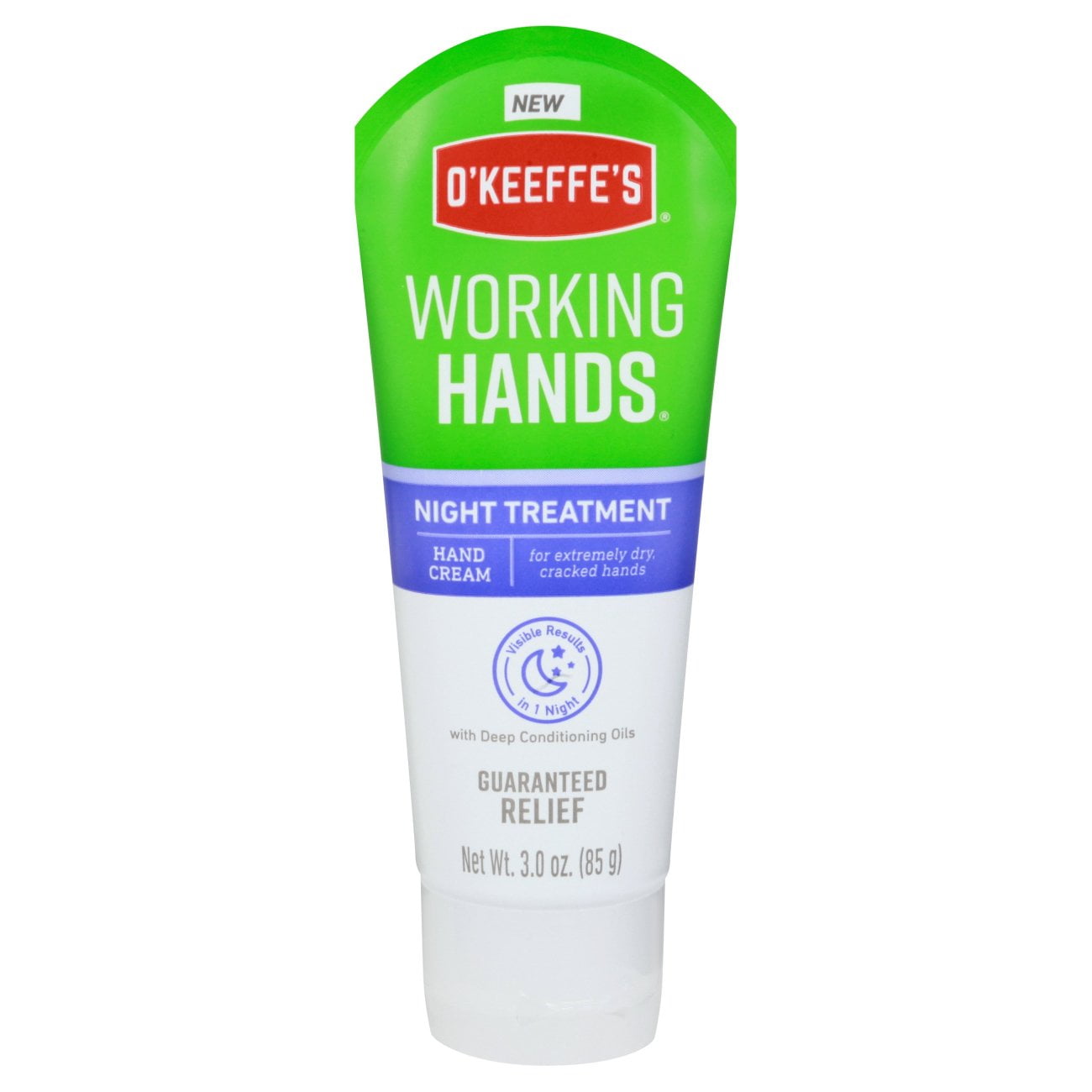 Pack of 4 O'Keeffe's Working Hands Hand Cream Night Treatment - 3 oz ...