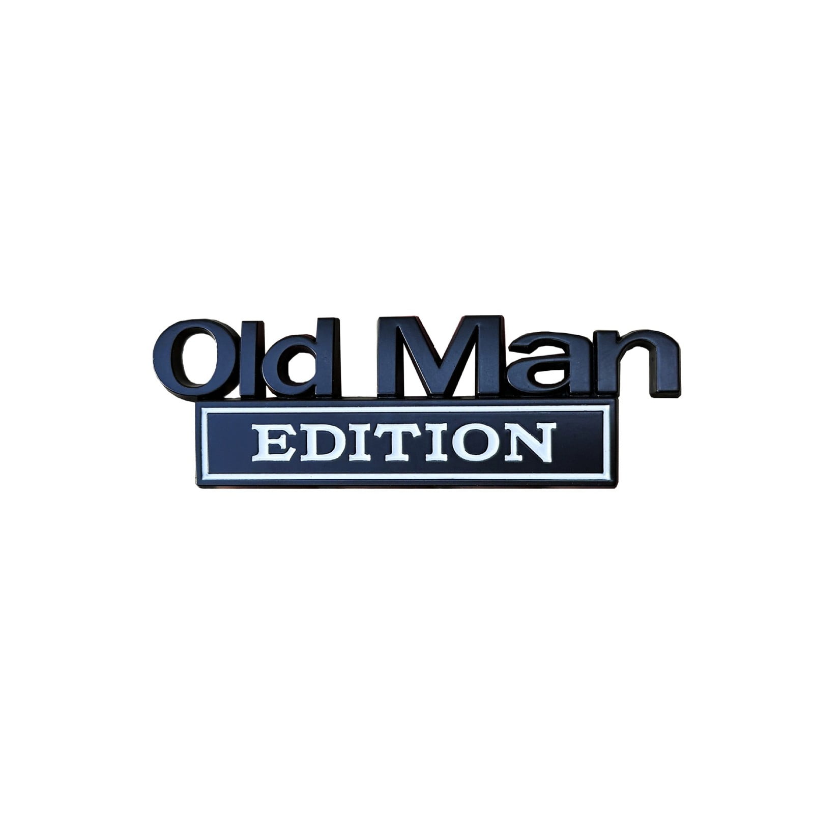 Pack of 4 Old Man Edition Emblems Rear Car Decal Nameplate Sticker ...