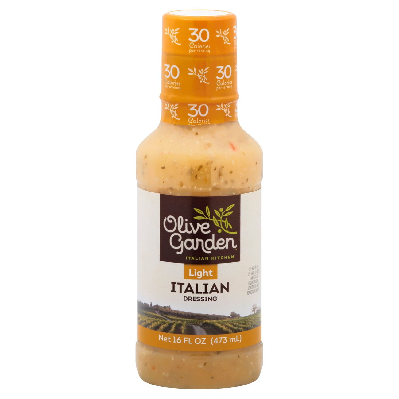 Pack of 4 Olive Garden Light Italian Dressing - 16 oz - Package may ...