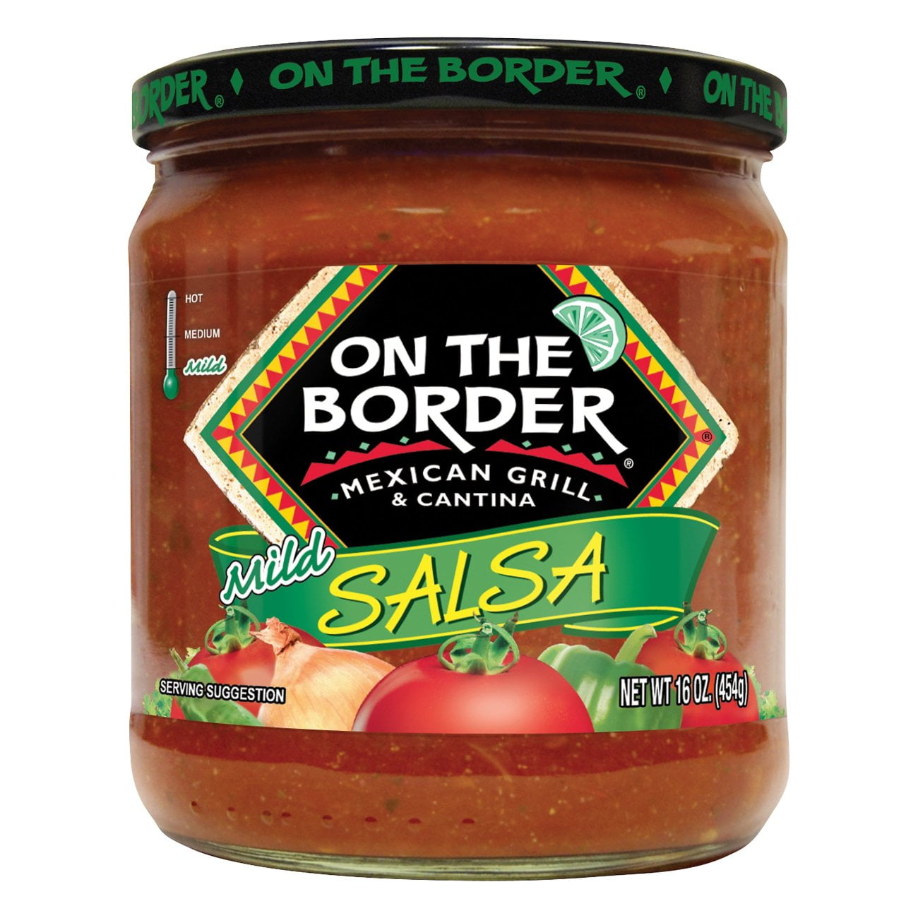 Pack of 4 On The Border Mild Salsa - 16 oz - Package may vary - Walmart.com