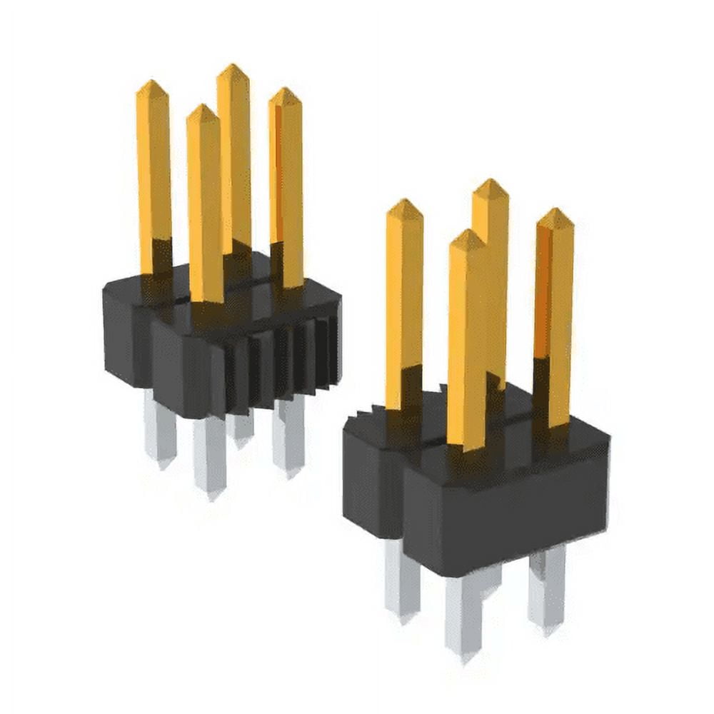Pack of 4 PBC07DAAN Connector Header Through Hole 14 position 0.100" (2 ...