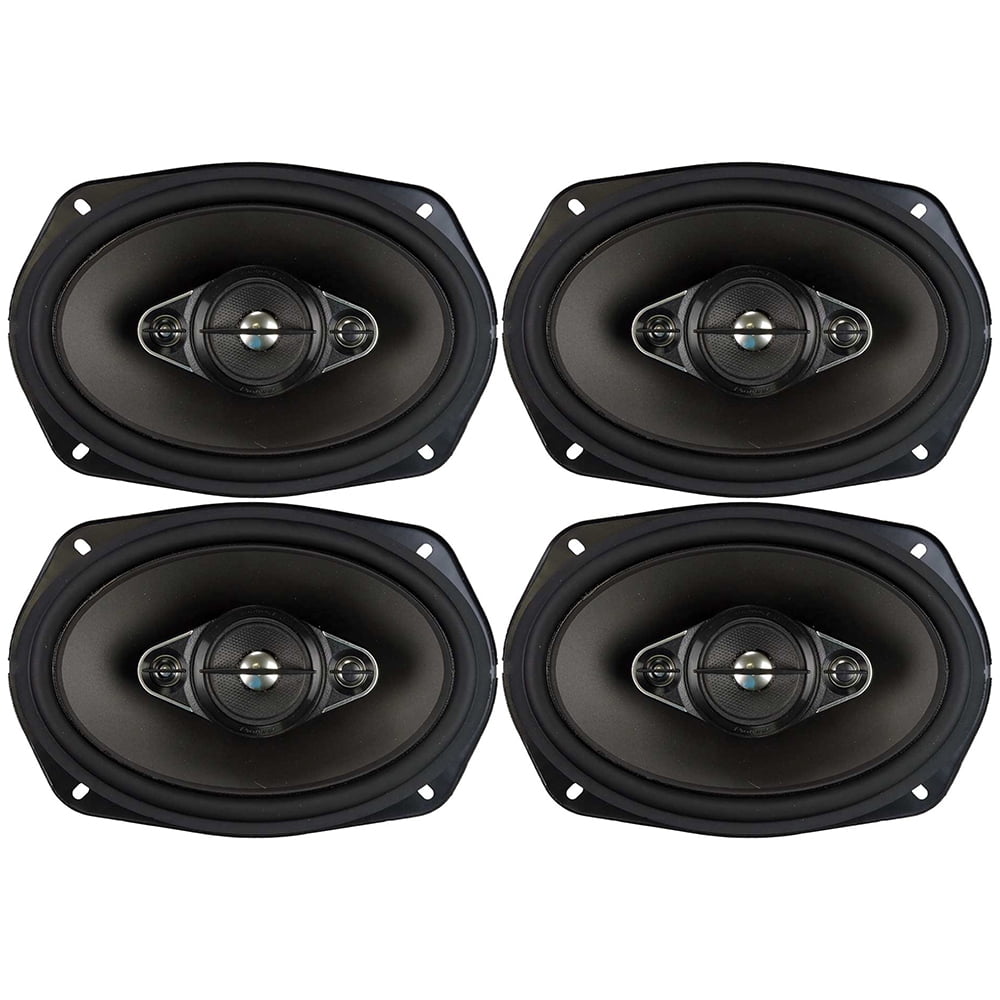 (Pack of 4) PIONEER TS-A6960F 6"x9" 4-Way Coaxial Speaker - Walmart.com