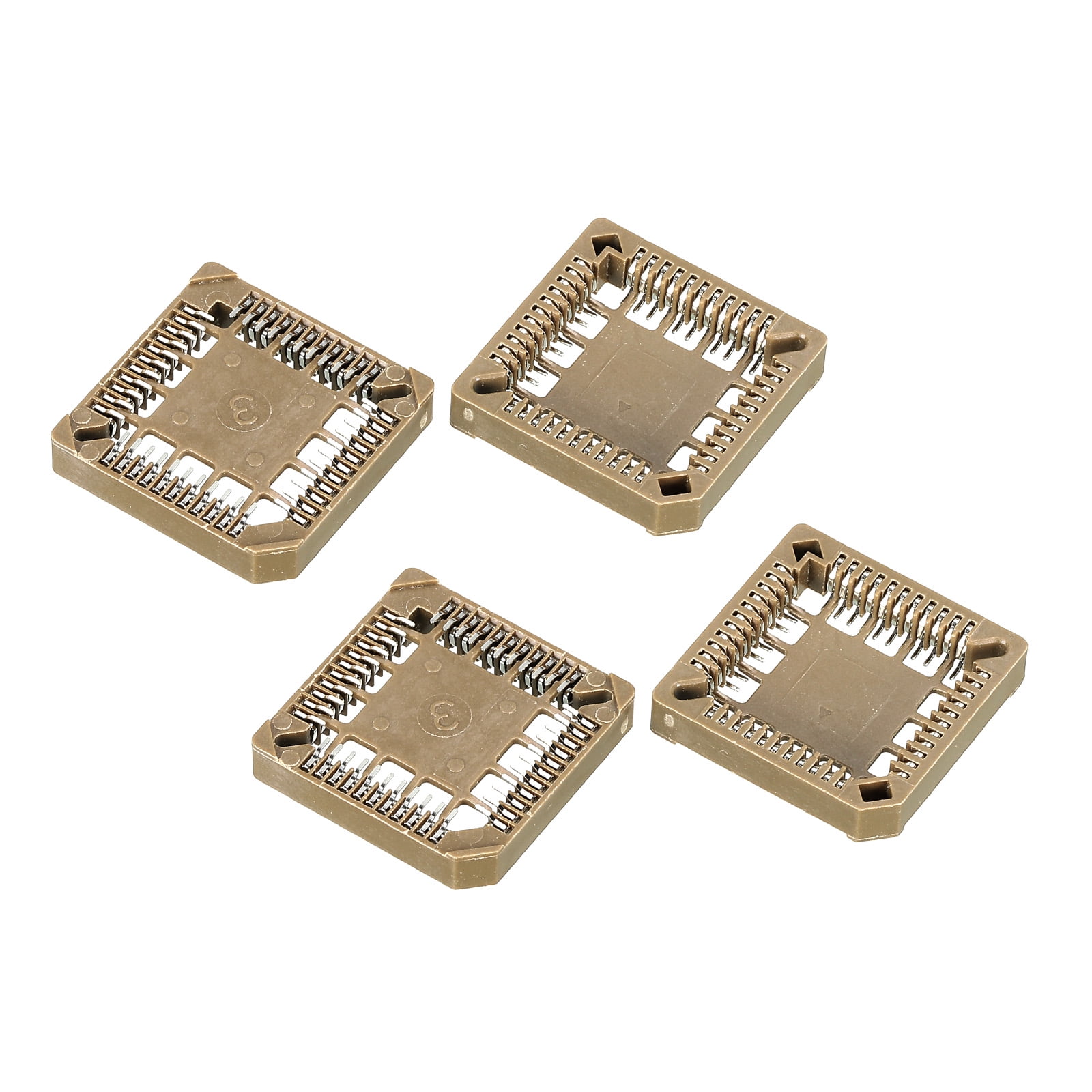 Pack of 4 PLCC44P IC Socket 44Pin 1.26mm Pitch SMT Surface Mounted ...