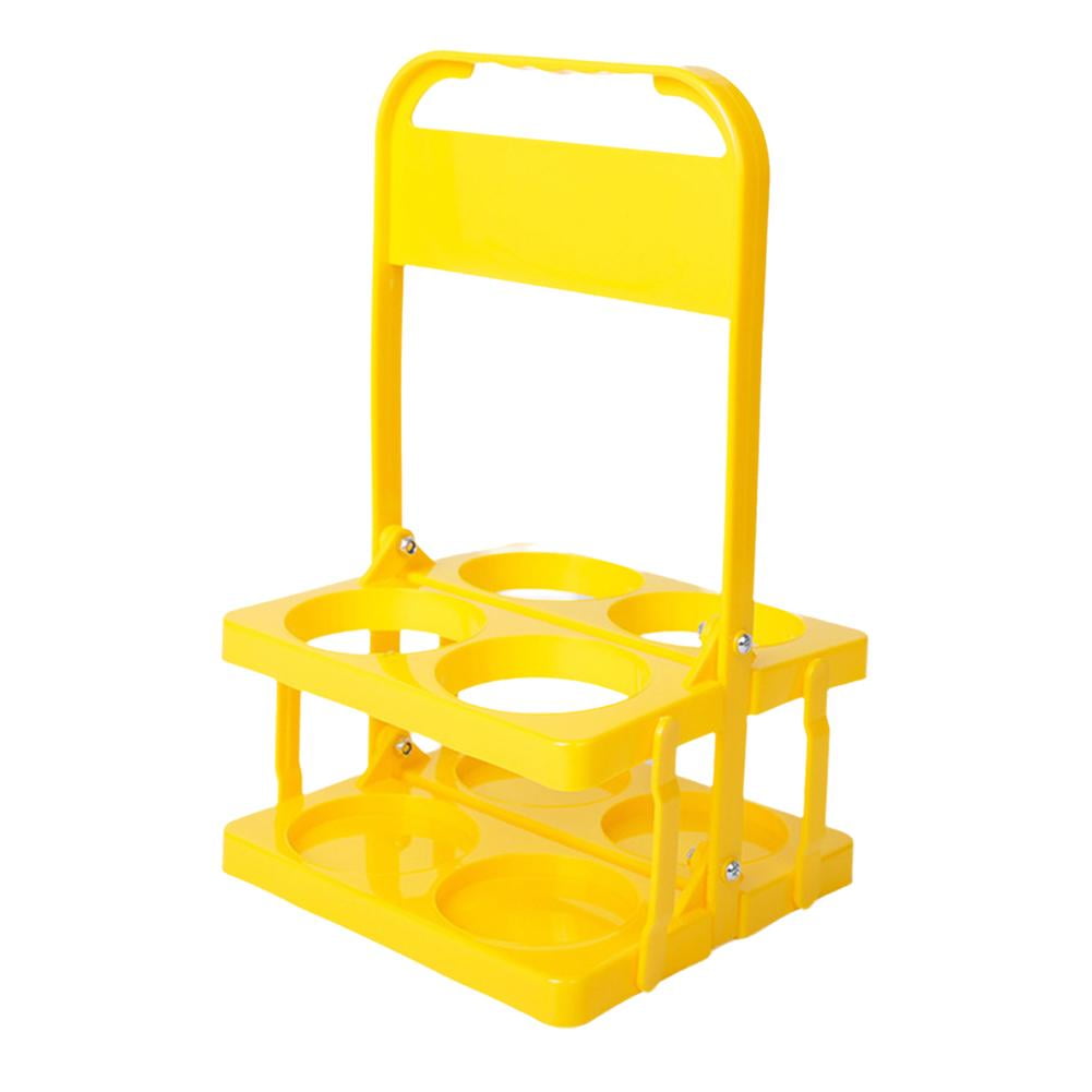 Pack of 4 Plastic Folding Wine Racks Beer/Drink/Cocktail Foldable Beer ...