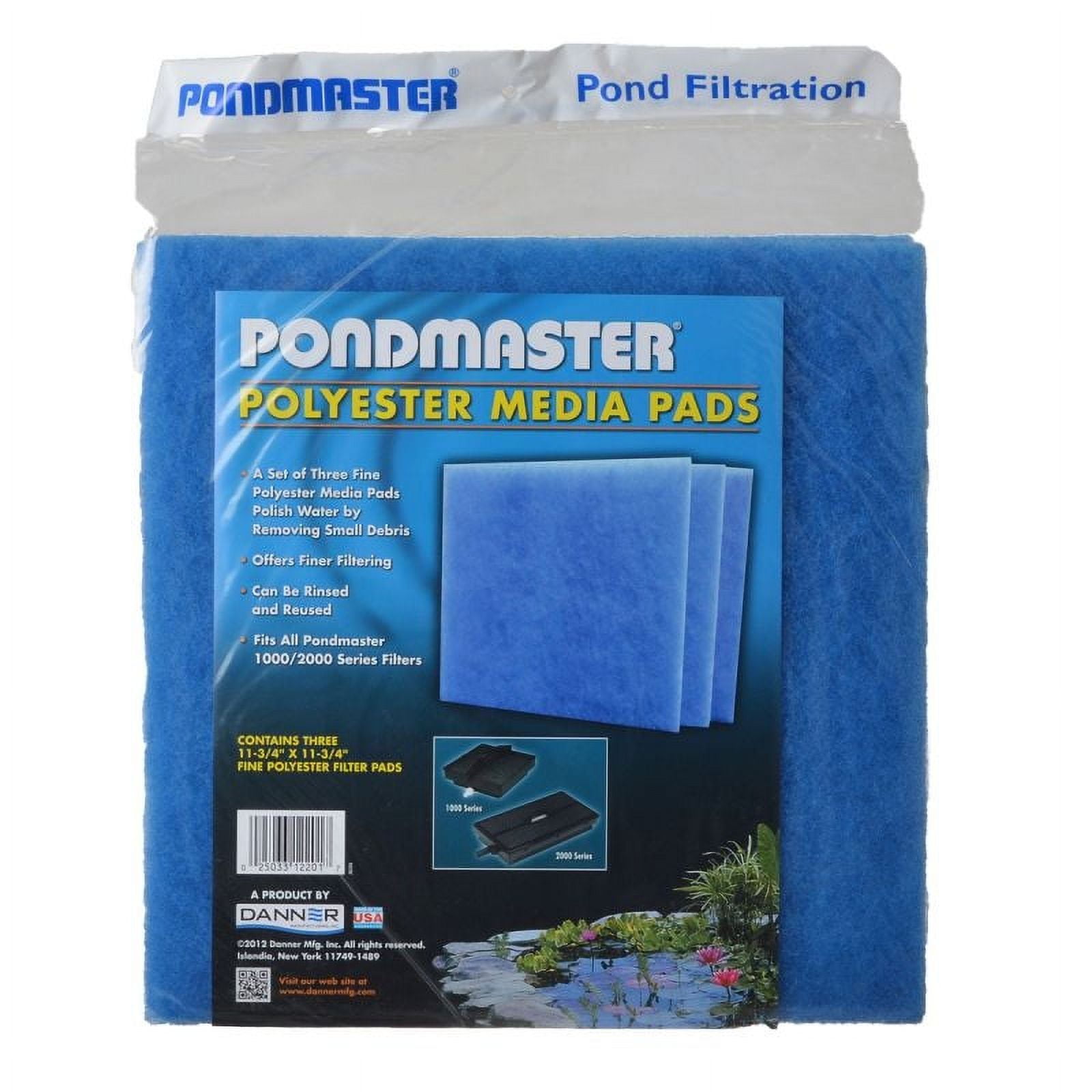 [Pack of 4] Pondmaster Fine Polyester Filter Pads 3 count - Walmart.com