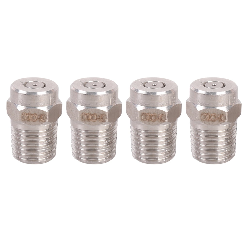Pack of 4 Precise Sprayed Nozzles 040 Type for Sweeper and Sanitation ...