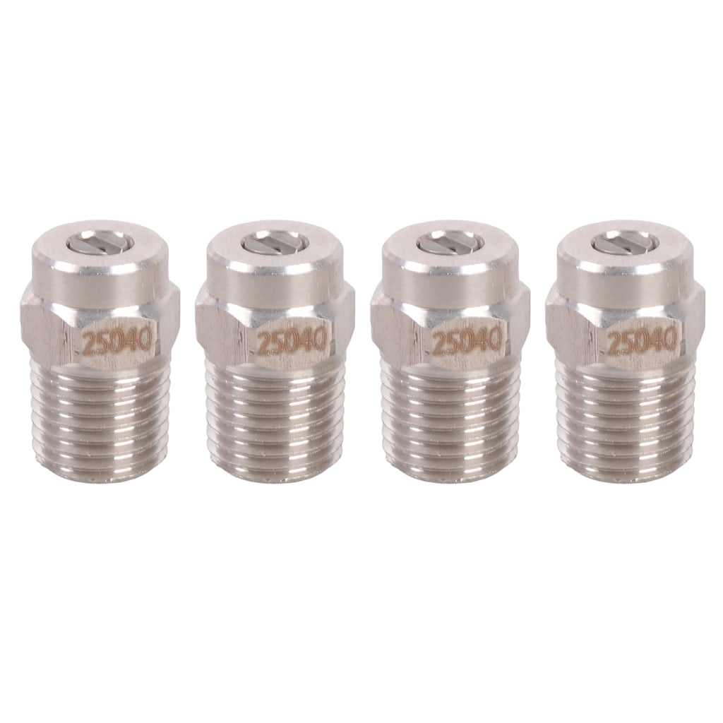Pack of 4 Precise Sprayed Nozzles 040 Type for Sweeper and Sanitation ...