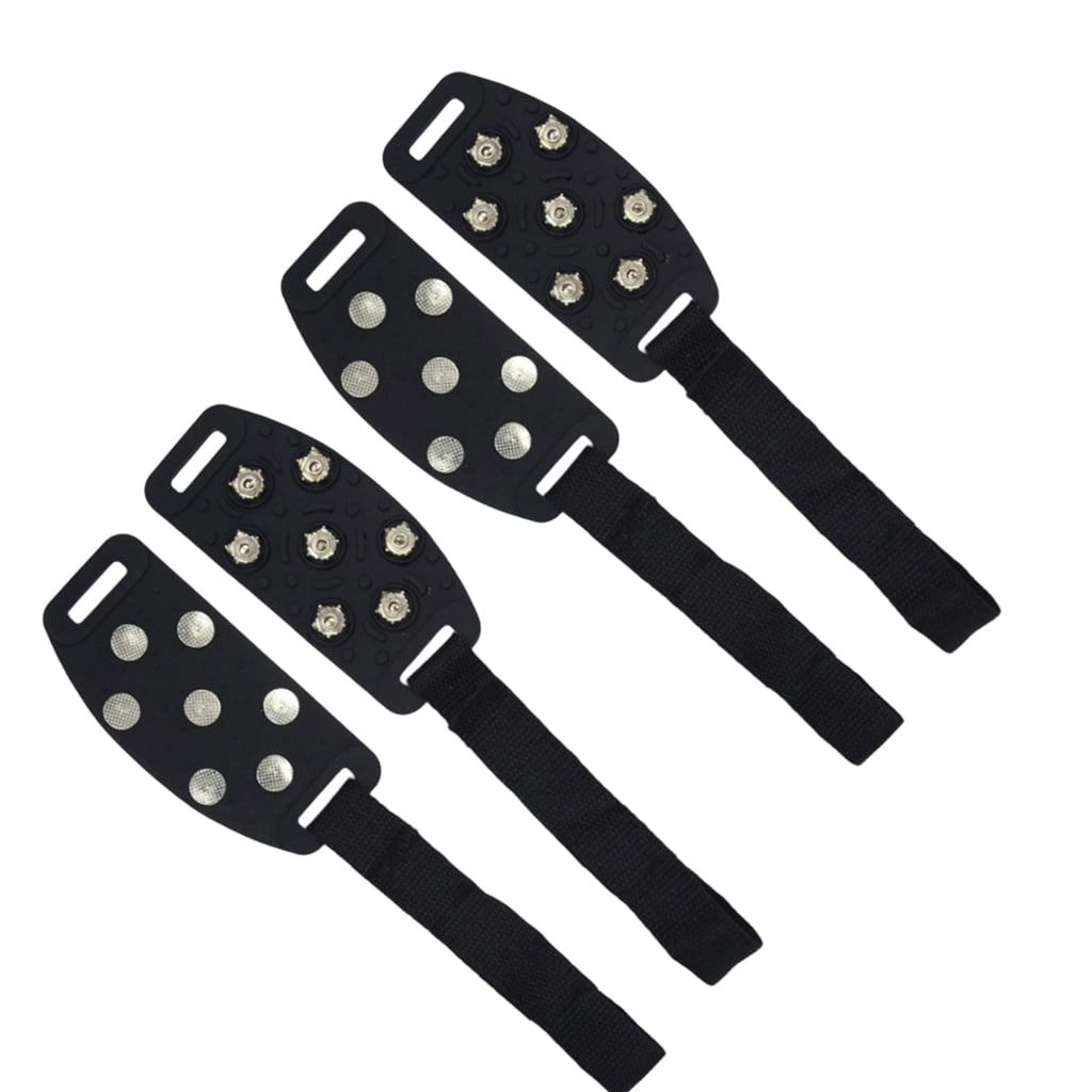 Pack of 4 Quick Installation Shoe Spikes with 7 Teeth Nonslip Traction ...
