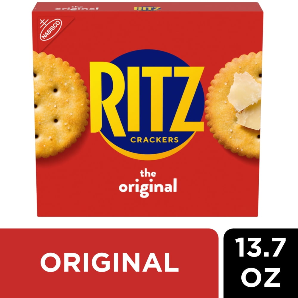Pack of 4 RITZ Original Crackers, 13.7 oz (packaging may vary ...