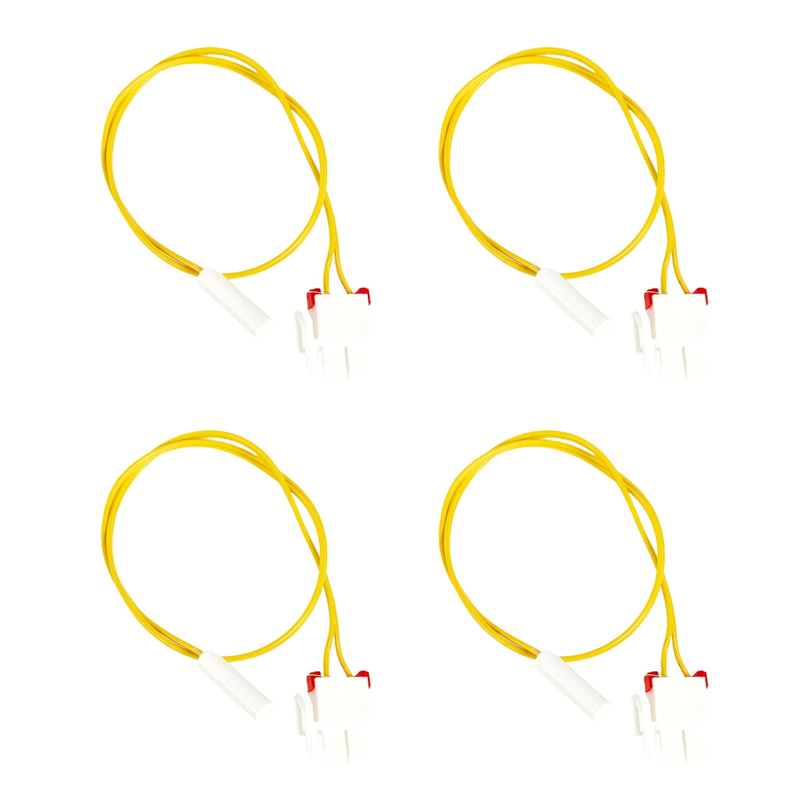 Pack of 4 Refrigerator Defrost Temperature Sensors Probe Refrigerator ...
