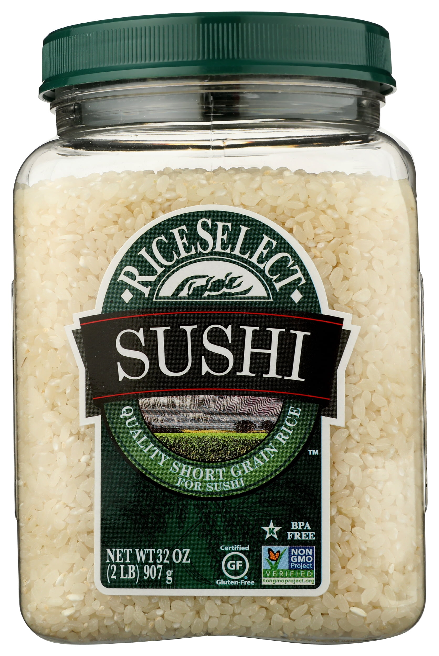 Pack of 4, Riceselect Sushi Rice, 32 oz - Walmart.com