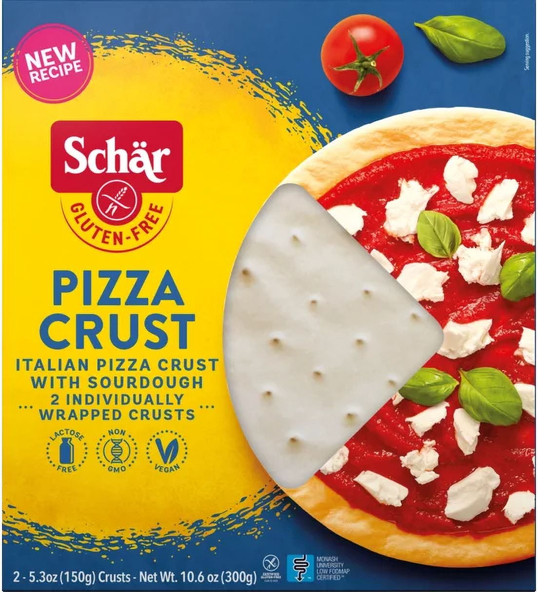 Pack of 4, Schar Gluten-Free Pizza Crust, 10.6 oz - Walmart.com