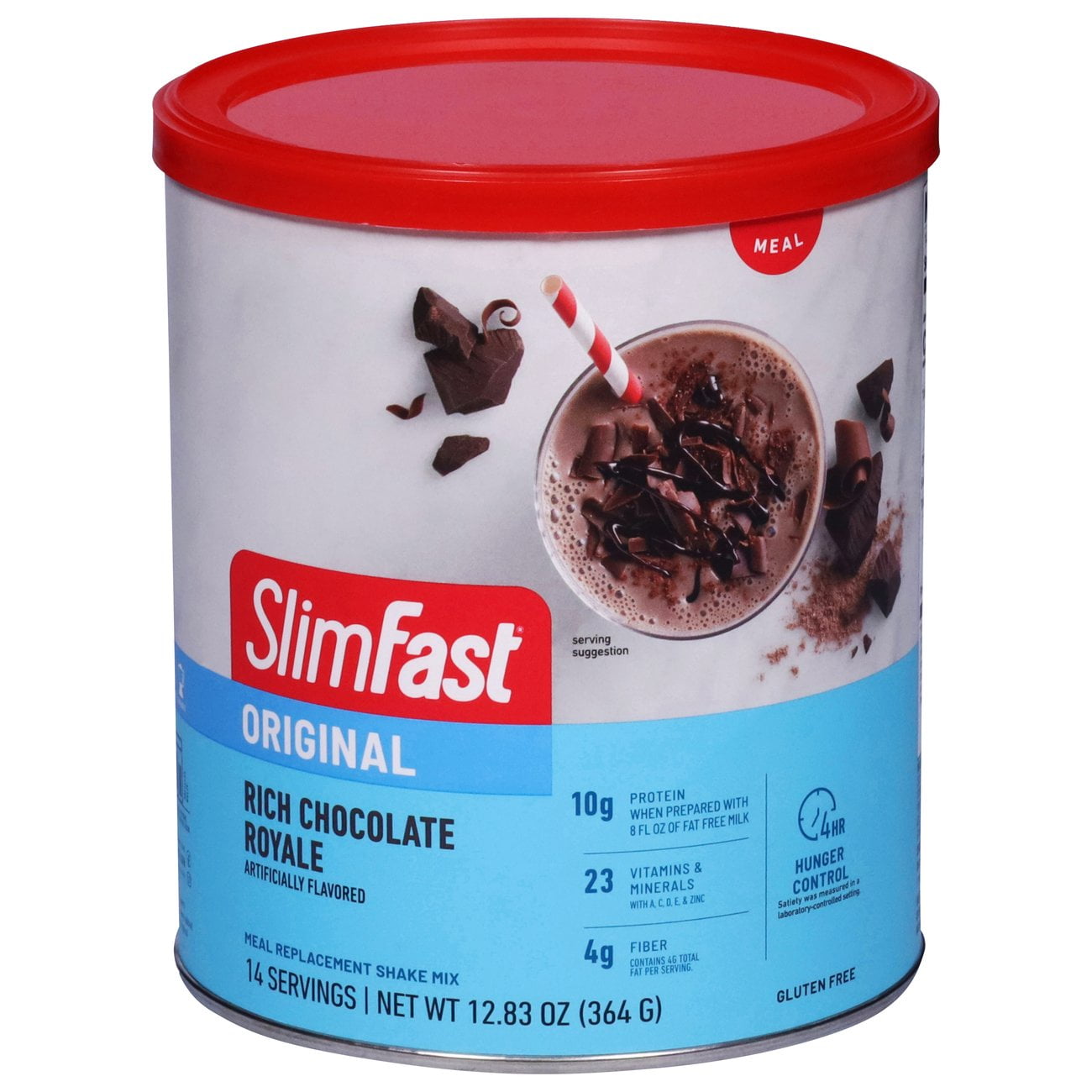 Pack of 4 SlimFast Original Meal Replacement Shake Mix - Chocolate ...